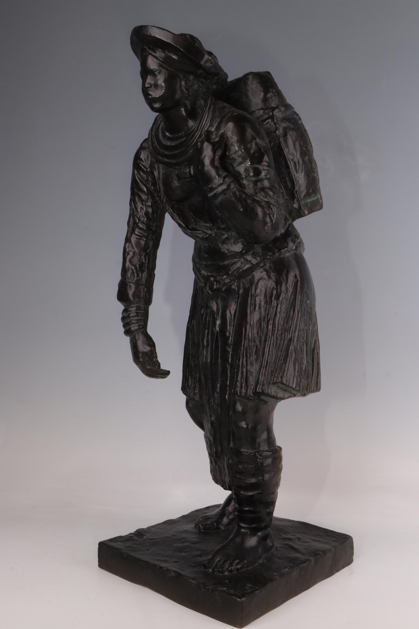 Evariste JONCHERE (1892–1956)Woman from MéoBronze ... | Bronzes: bids
