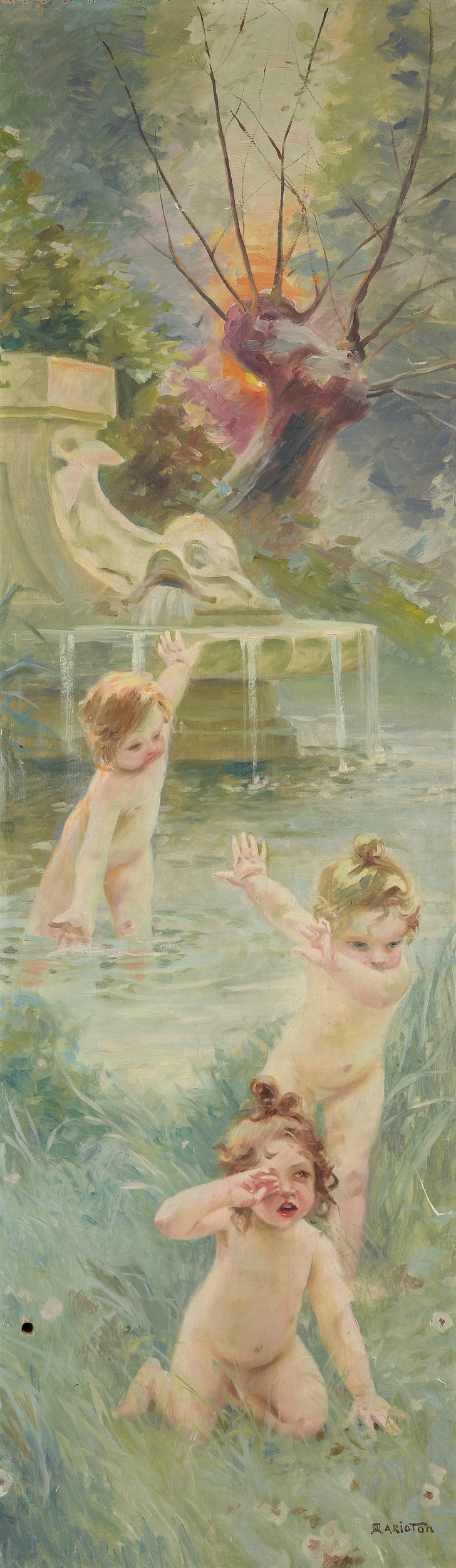 Jean Alfred Marioton (1864-1903)Amours... | Tableaux anciens: enchères