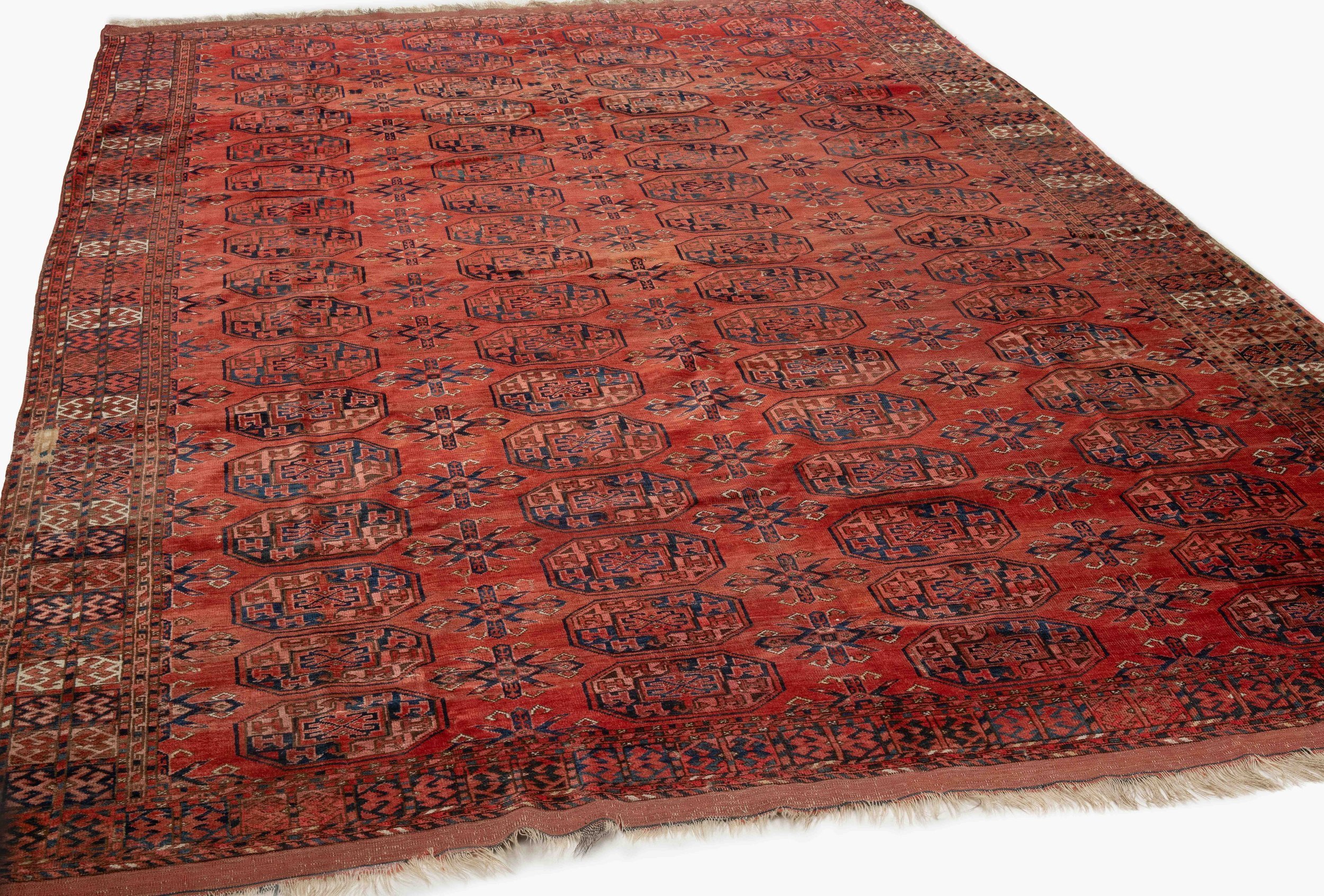 Kizil-Ayak-ErsariAfghanistan, circa 1900. On a red ... | Carpets: bids