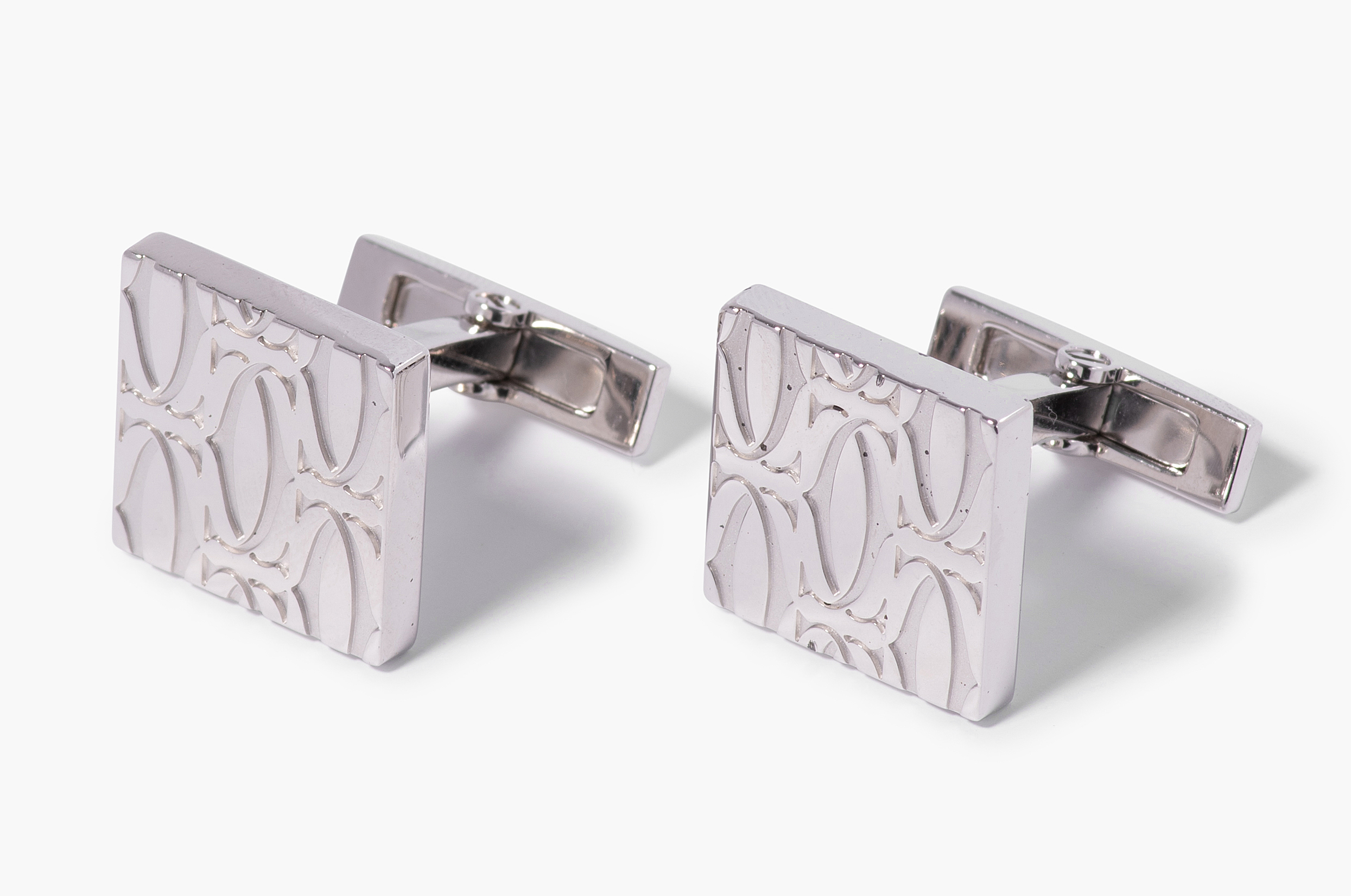 Boutons de manchette CartierArgen... | Boutons de manchettes: enchères