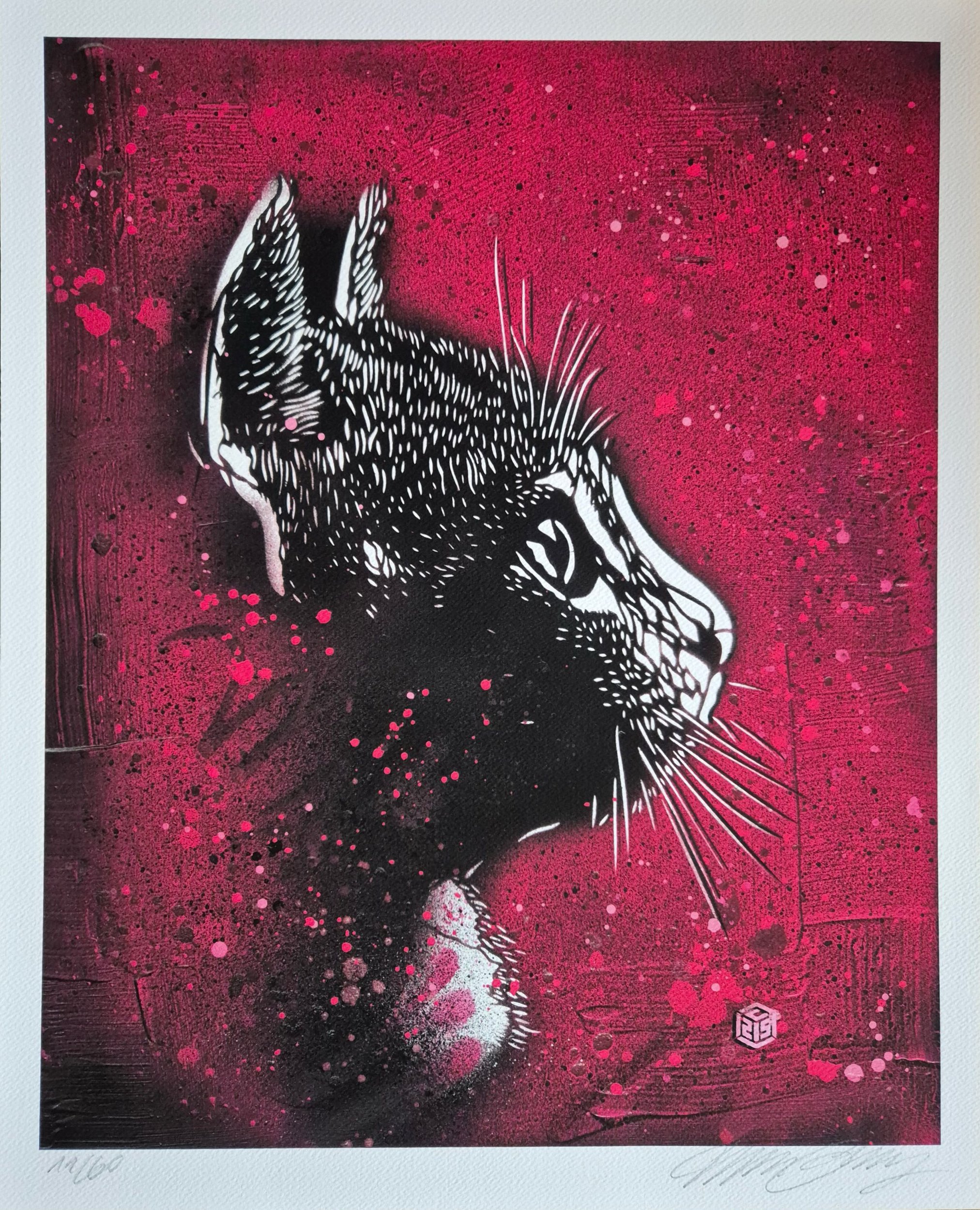 C215 (1973)Felix fuschia, 2019Color digigraphSigned and nu... | bids