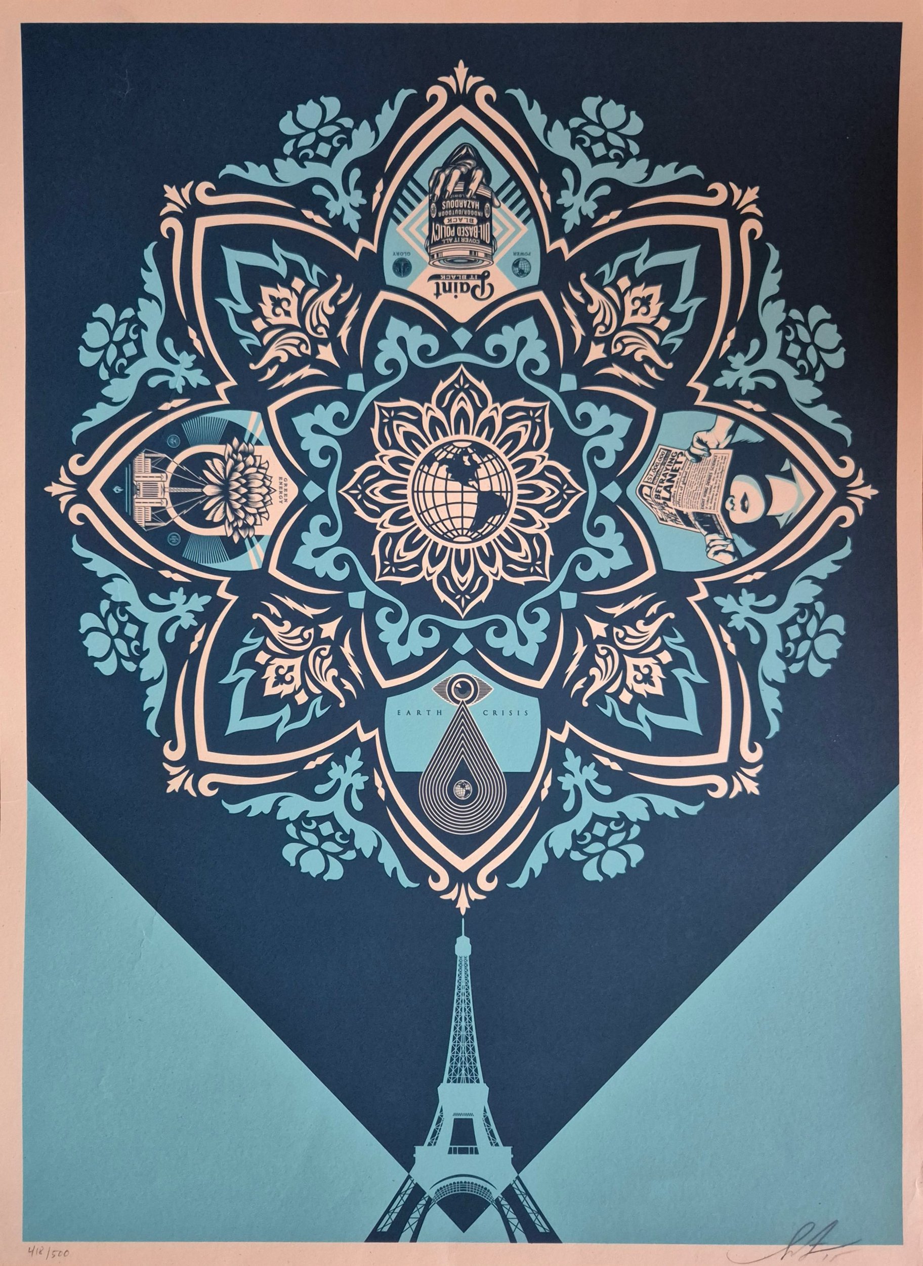 Shepard FAIREY (1970)A Delicate Balance, ... | Lithographies: enchères