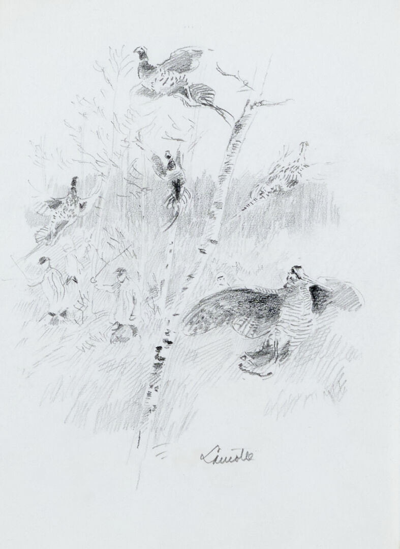 Gabriel CHEFSON, dit LAMOTTE (1920-2005)" Les t... | Dessins: enchères