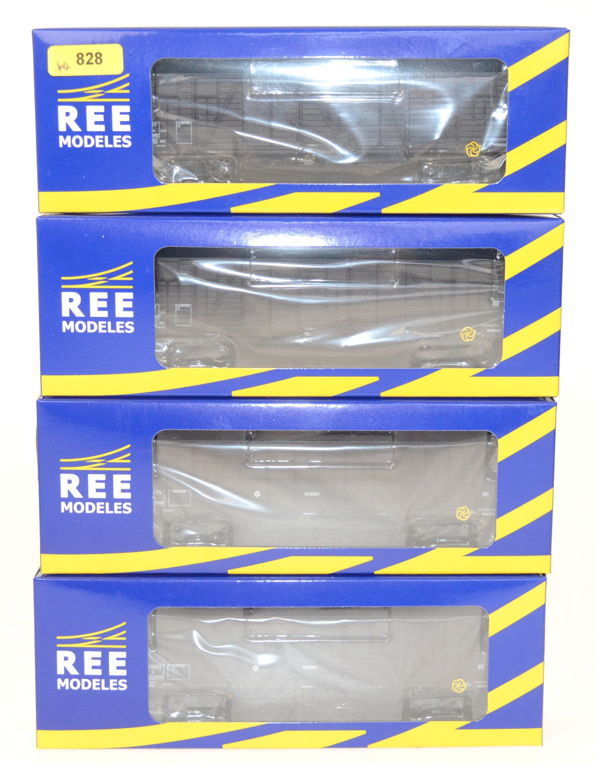 REE Modeles (4) wagons marchandises,... | Jouets et maquettes: enchères
