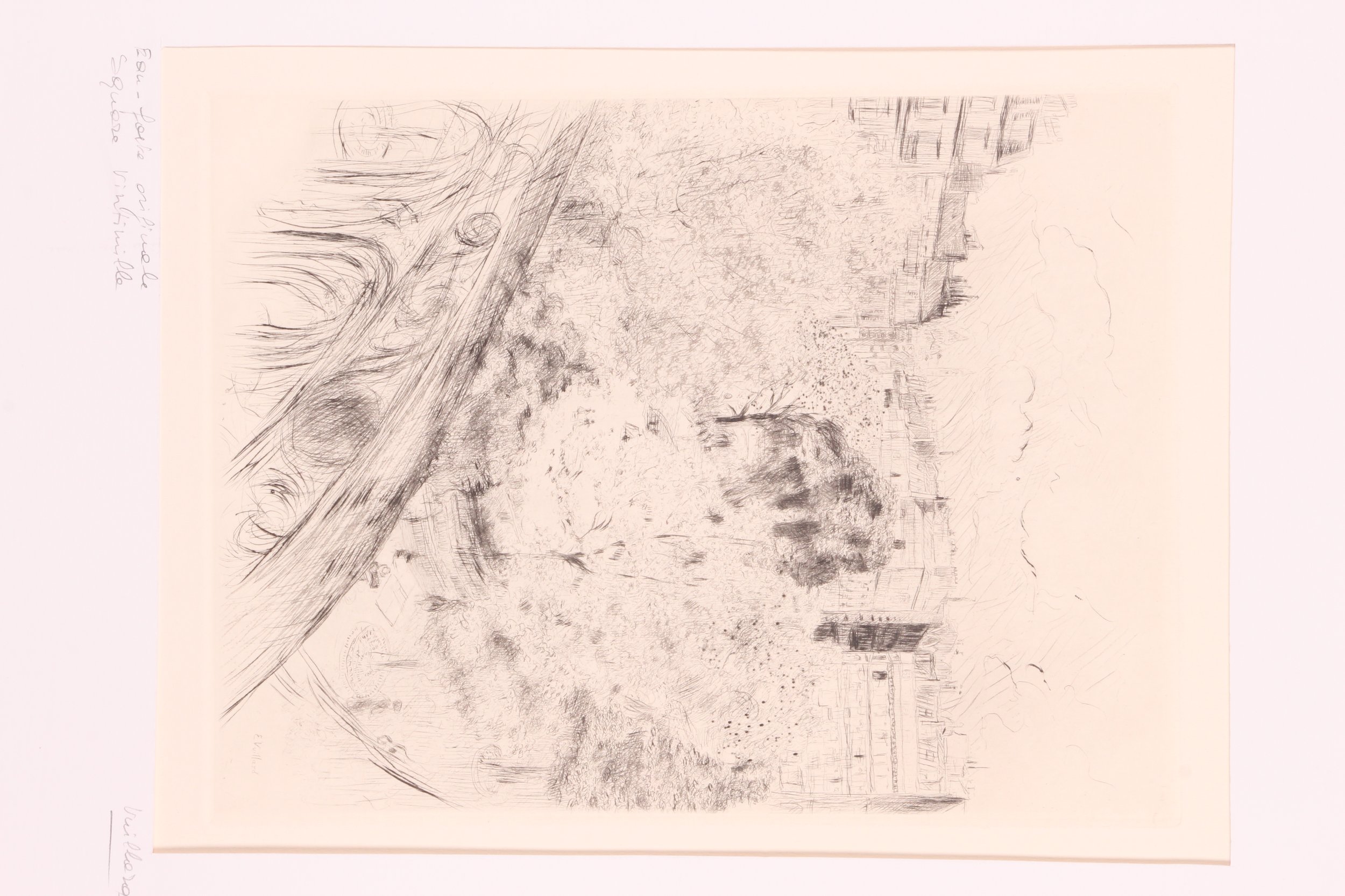 Édouard VUILLARD.Square Vintimille. Eau-f... | Lithographies: enchères
