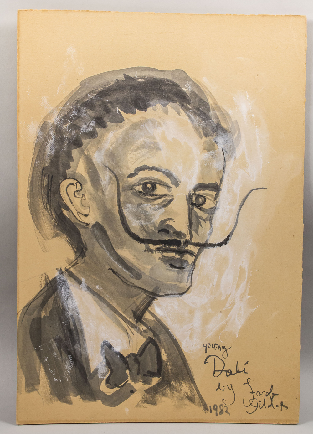 Jacob GILDOR (*1948), 'Young Dali', 19... | Tableaux modernes: enchères