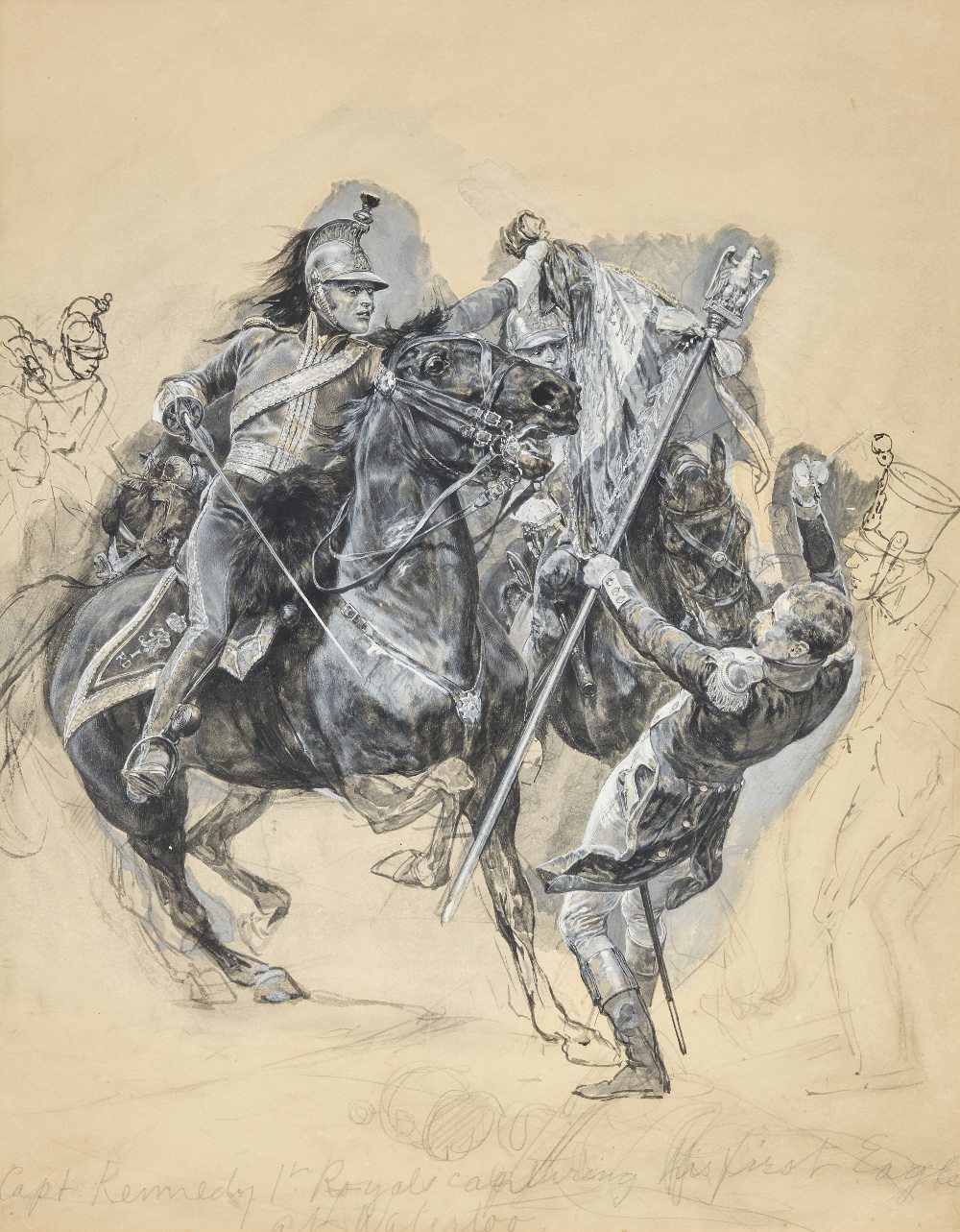 Richard Caton Woodville, Junior,British 1856-1... | Watercolours: bids