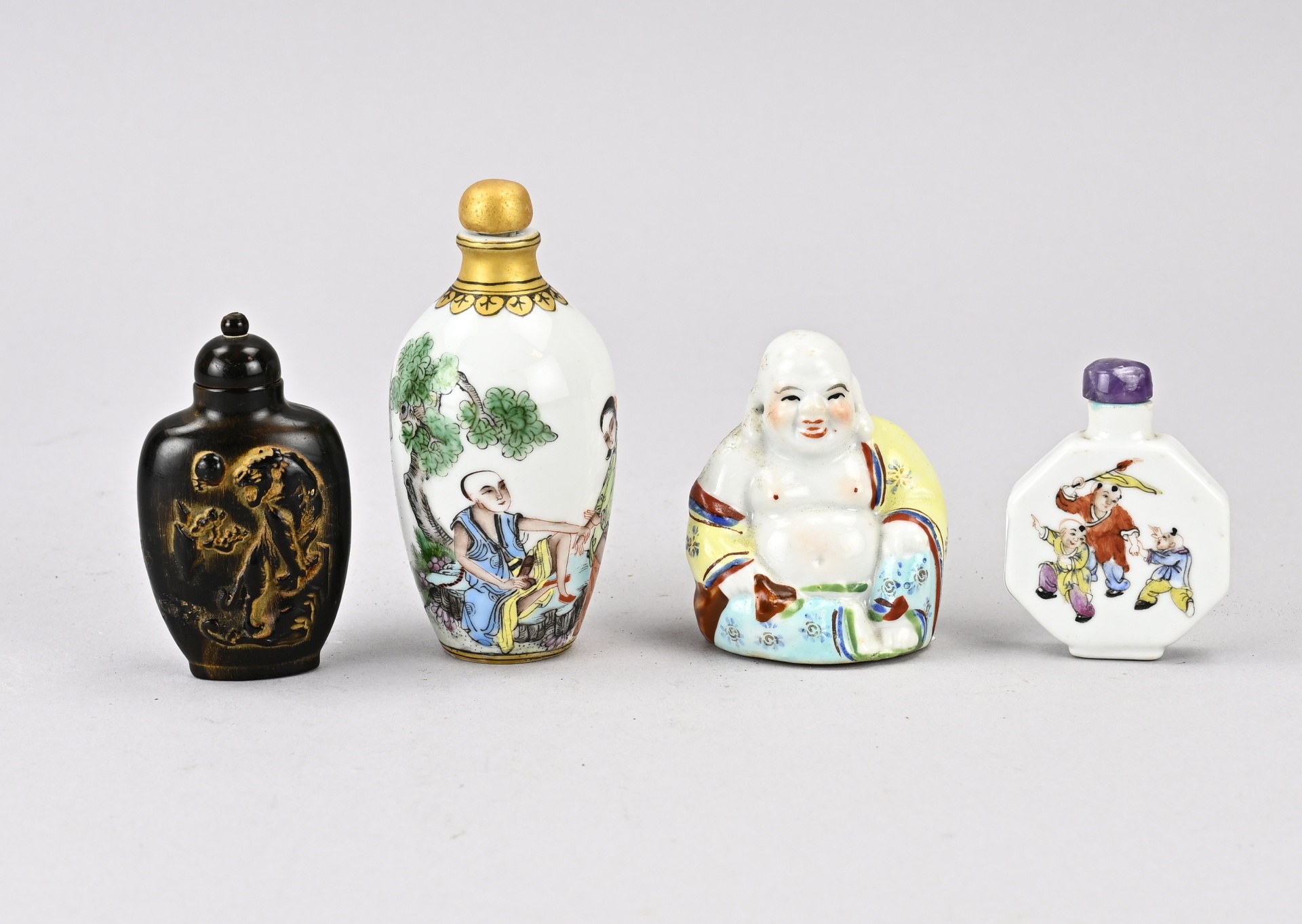 Quatre parties de la Chine ancienne. 20e siè... | Arts d'Asie: enchères
