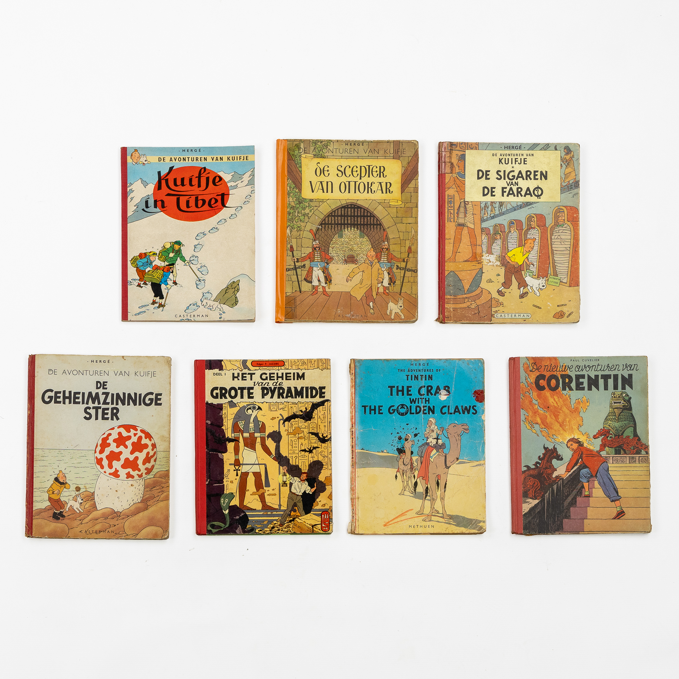 Hergé, Paul Cuvelier, Edgar P. Jacobs, ... | Bandes dessinées: enchères