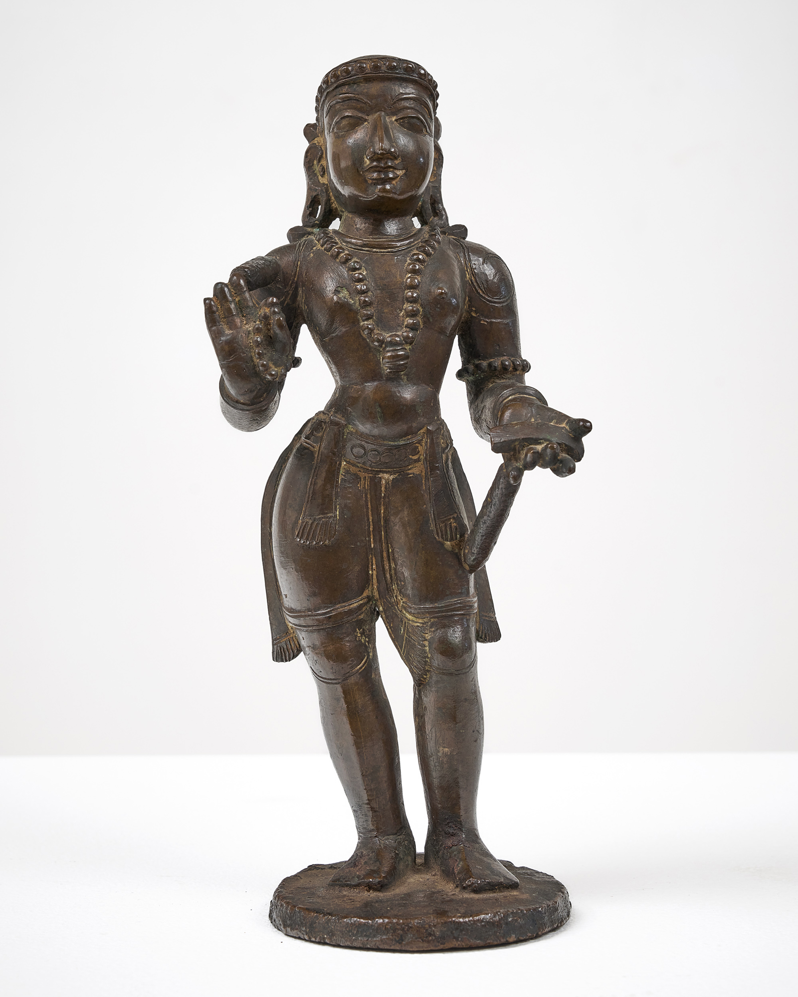 STATUETTE EN BRONZE DE MANIKKAVACAKAR,le grand ... | Bronzes: enchères