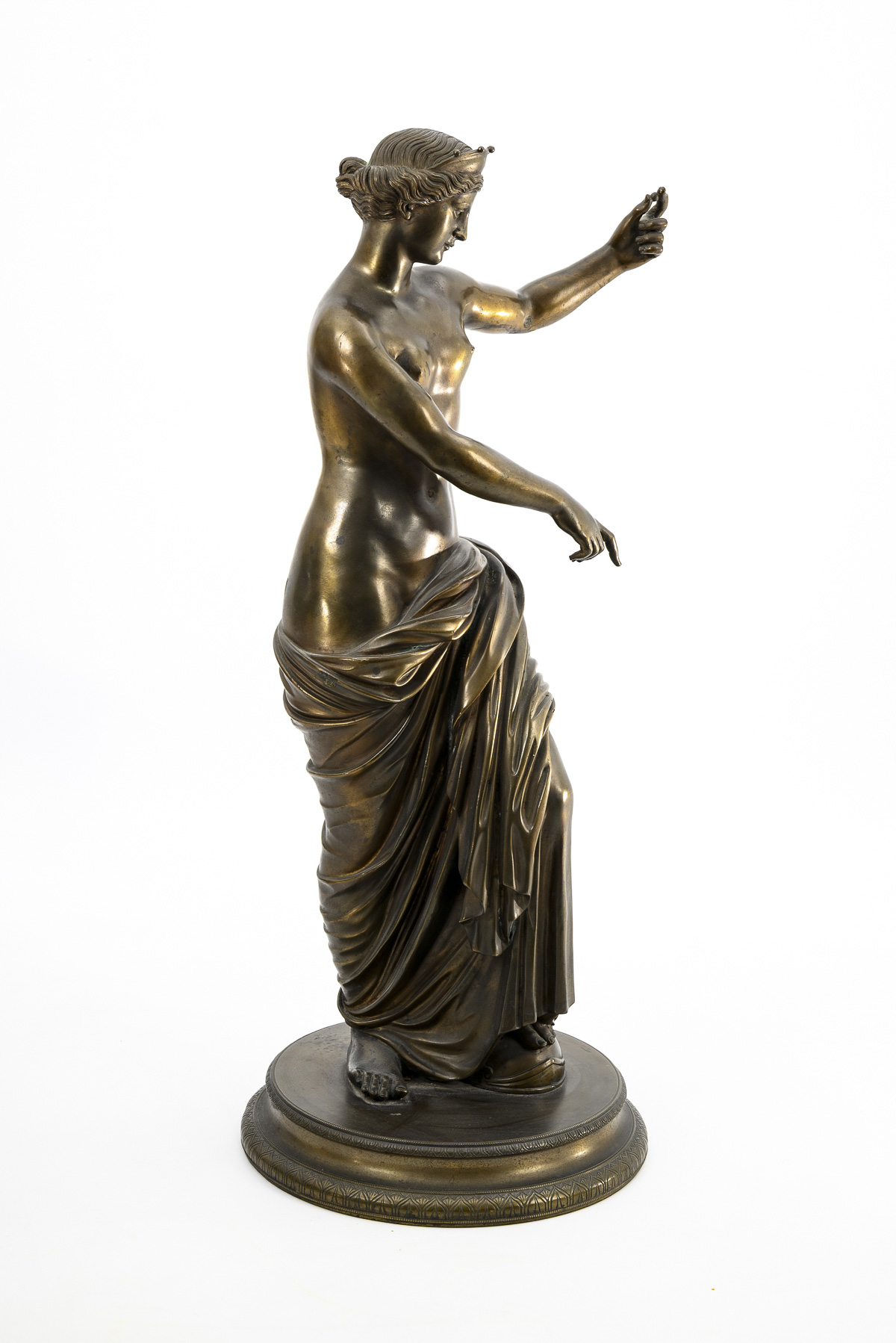 MASULLI, "Venus of Capua" Yellow cast, bronze p... | Bronzes: bids