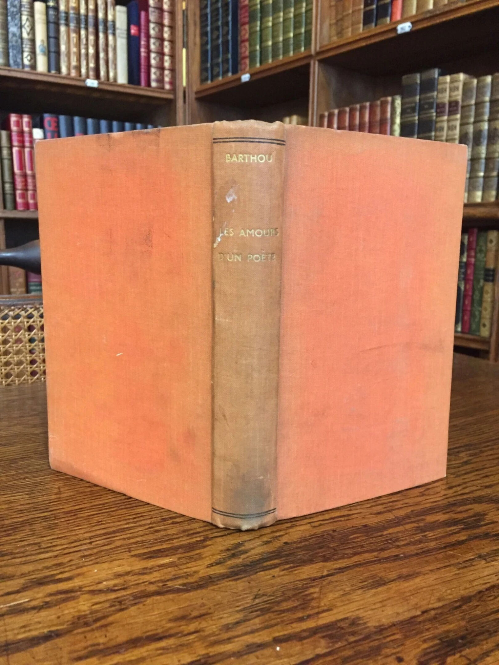 BARTHOU (Louis). Les Amours d'un Poète. D... | Livres anciens: enchères