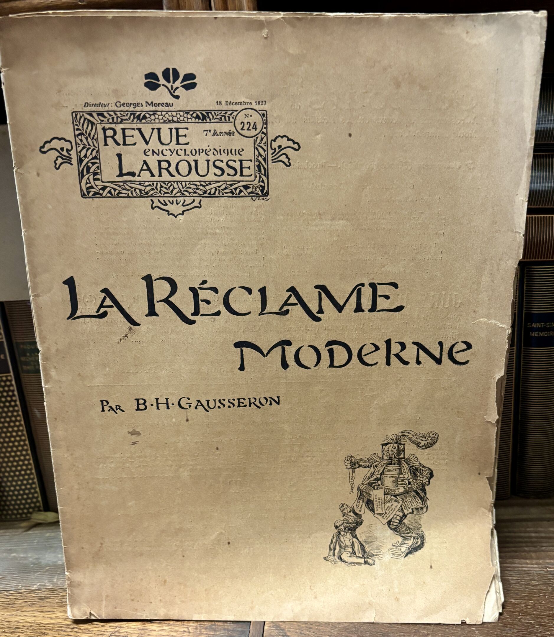 GAUSSERON (B.-H.). La Réclame moderne.R... | Livres anciens: enchères