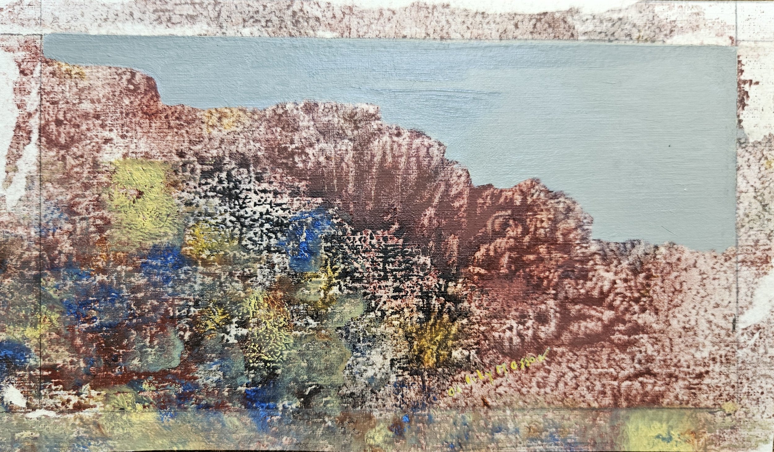 Lily MASSON (1920-2019)PaysageHuile ... | Tableaux modernes: enchères