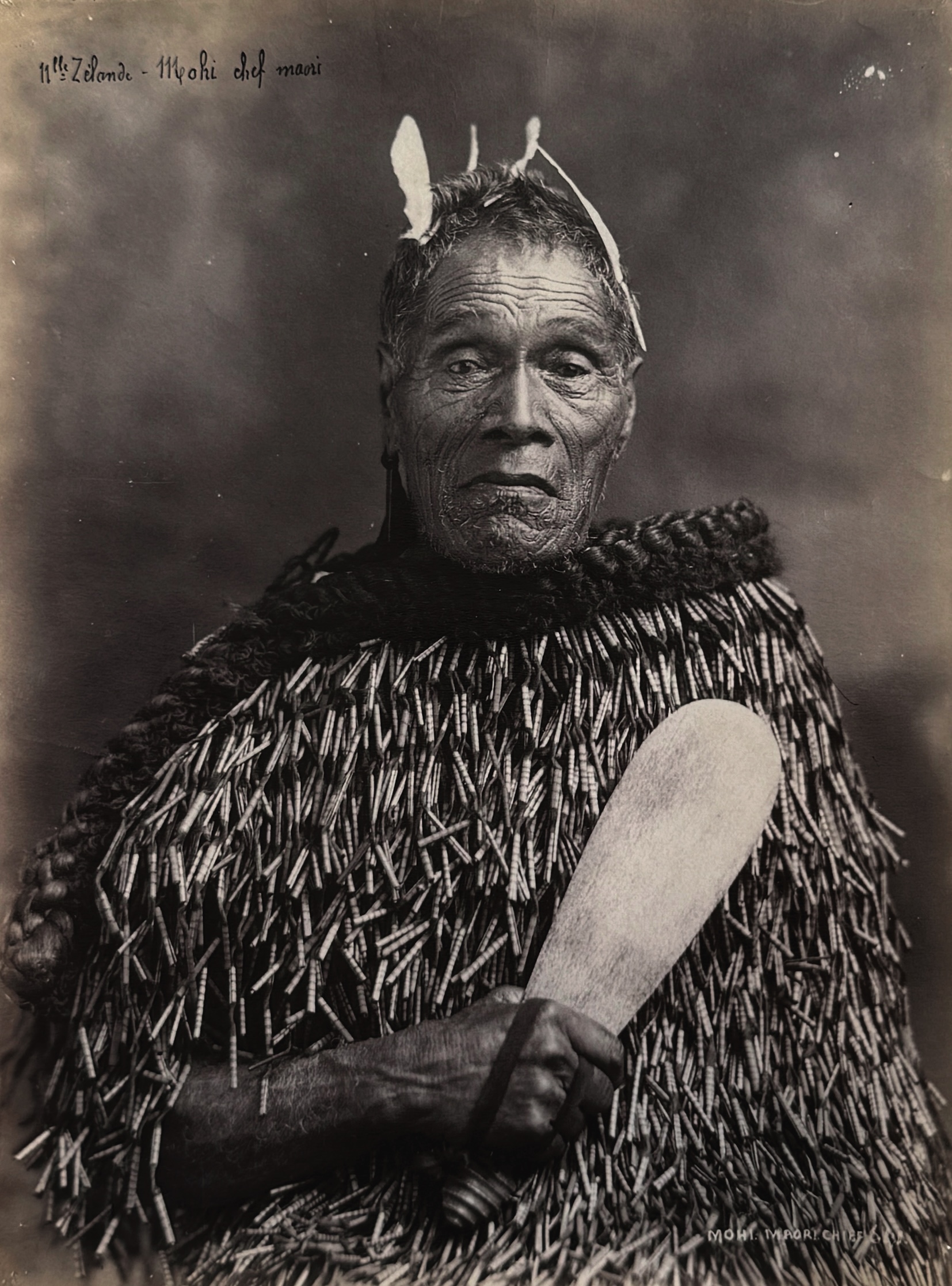 JOSIAH MARTIN 1843-1916Le chef Maori Mohi... | Photographies: enchères