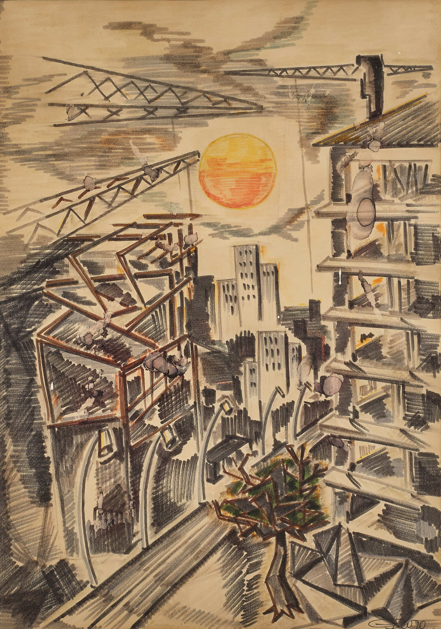 JEAN-PIERRE GUIGO BATAILLARD (1933-2020)Comme u... | Dessins: enchères
