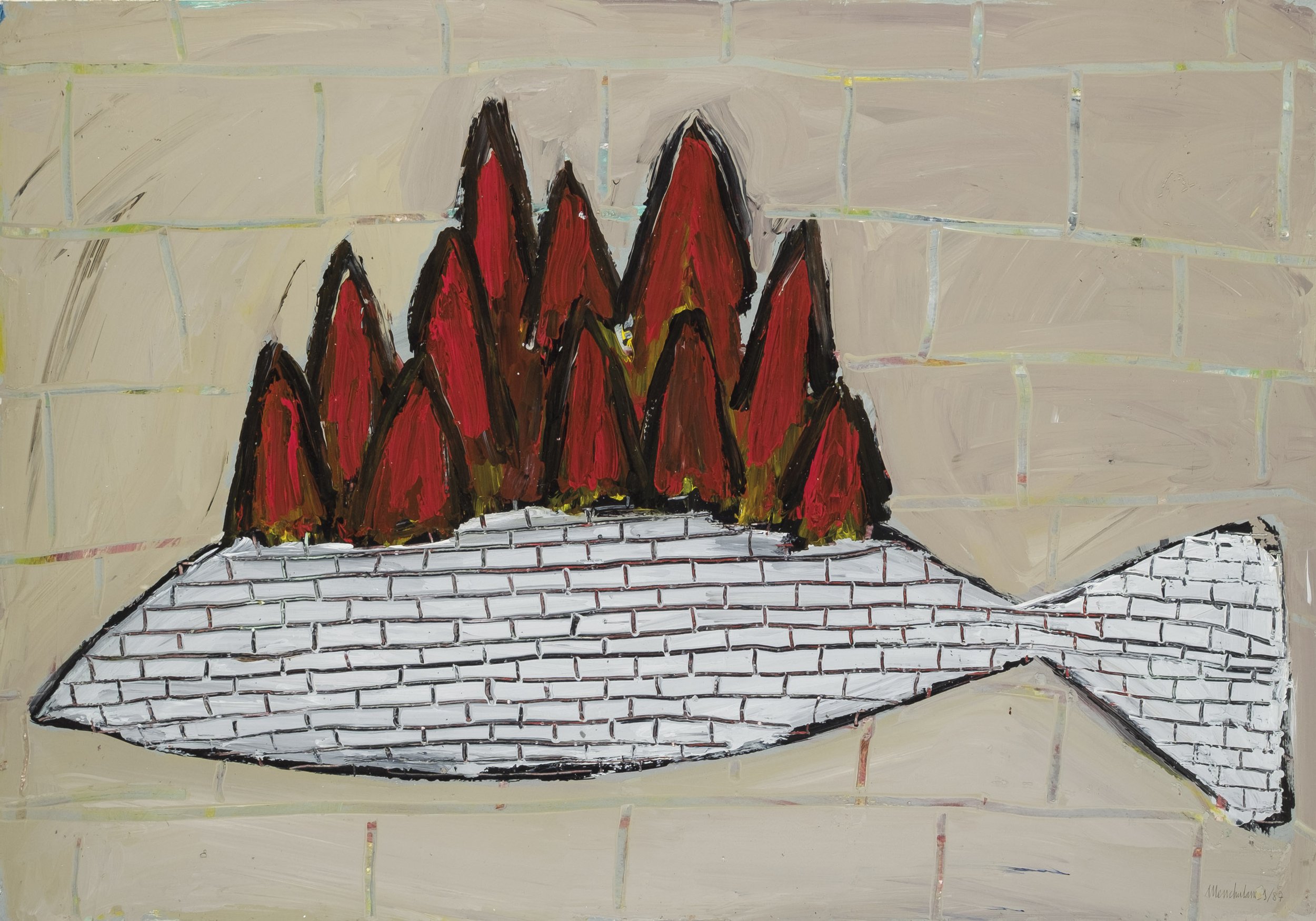 LAMAS, MENCHU (1954)Acrylique su... | Tableaux contemporains: enchères