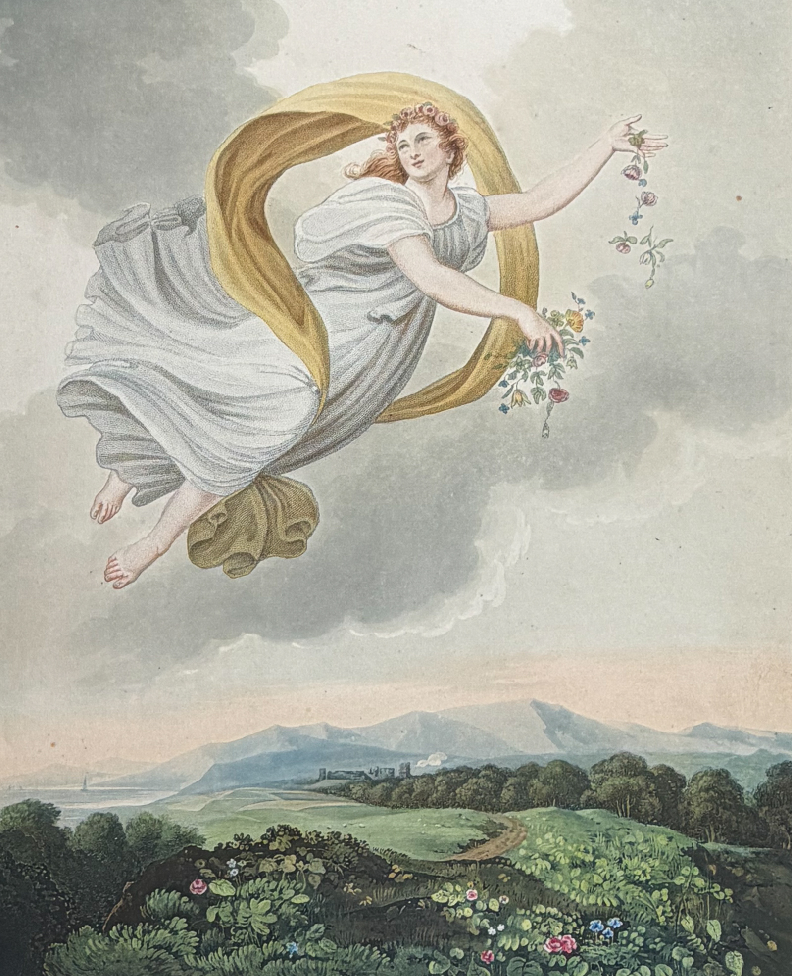 Thornton, Folio - Flora dispense ses faveu... | Lithographies: enchères