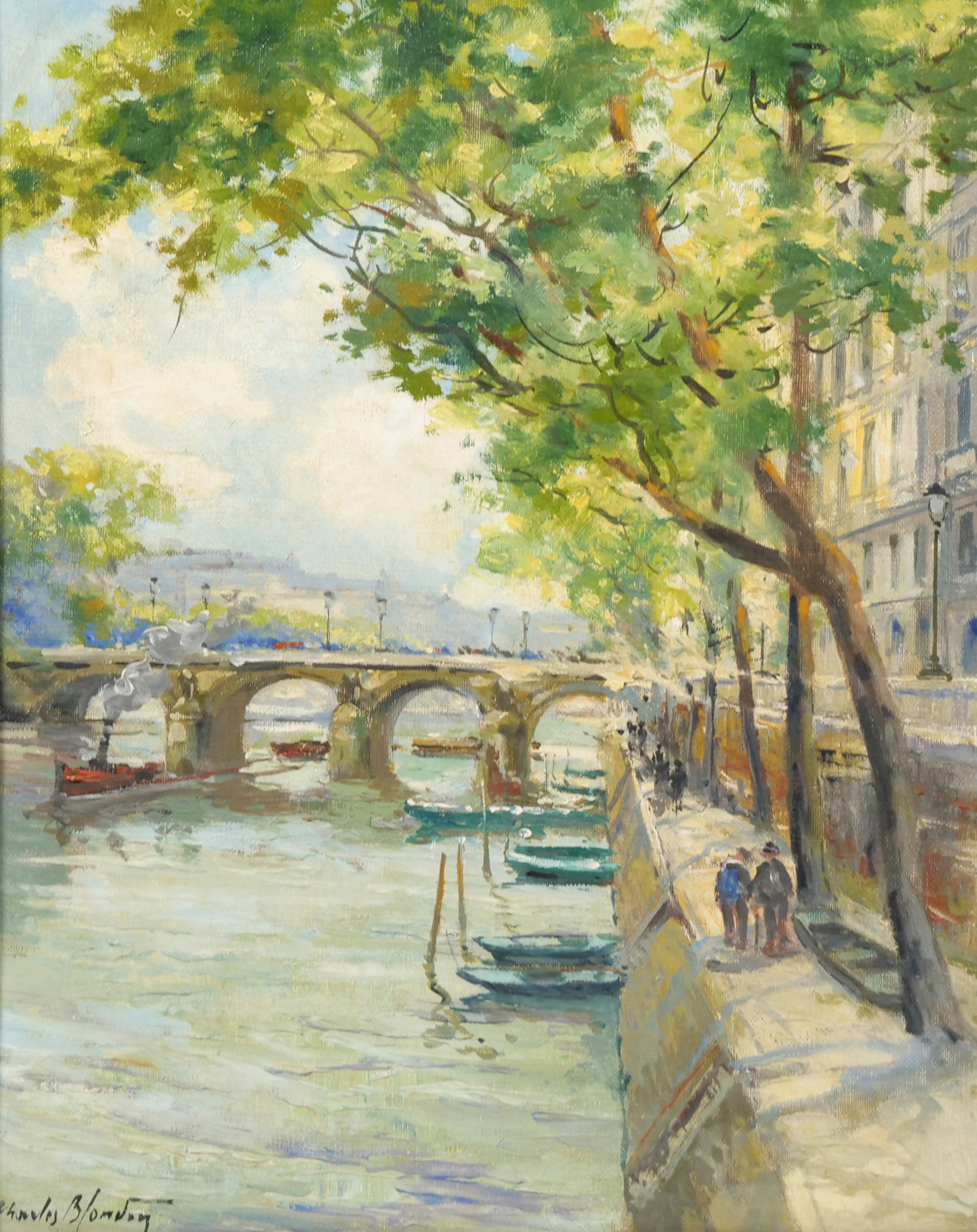 CHARLES BLONDIN (FRANÇAIS, 1913_x0013_ ... | Tableaux anciens: enchères