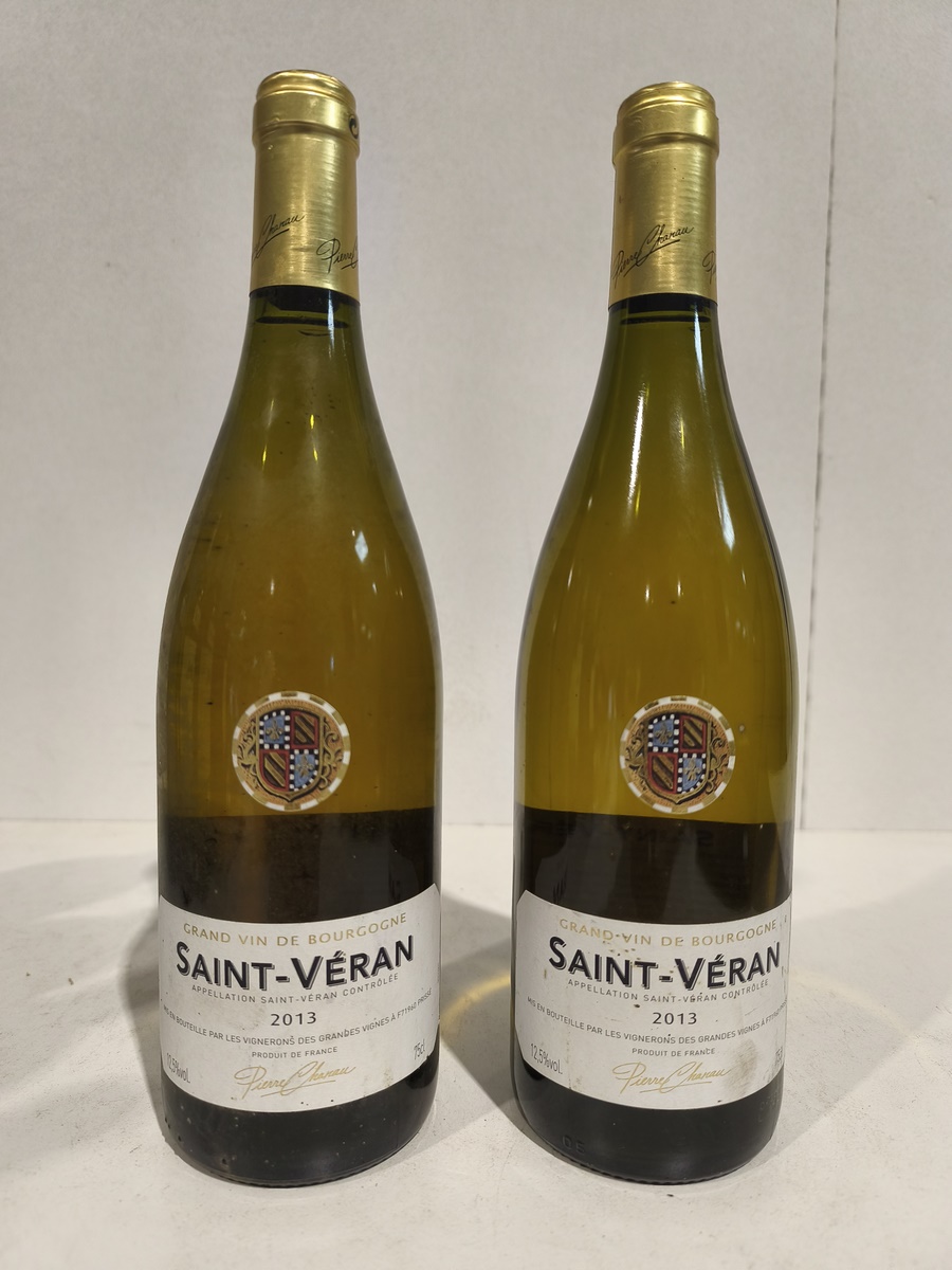 2 Bouteilles de Saint-Véran 2013 Pierre Chanau, Gran... | Vin: enchères