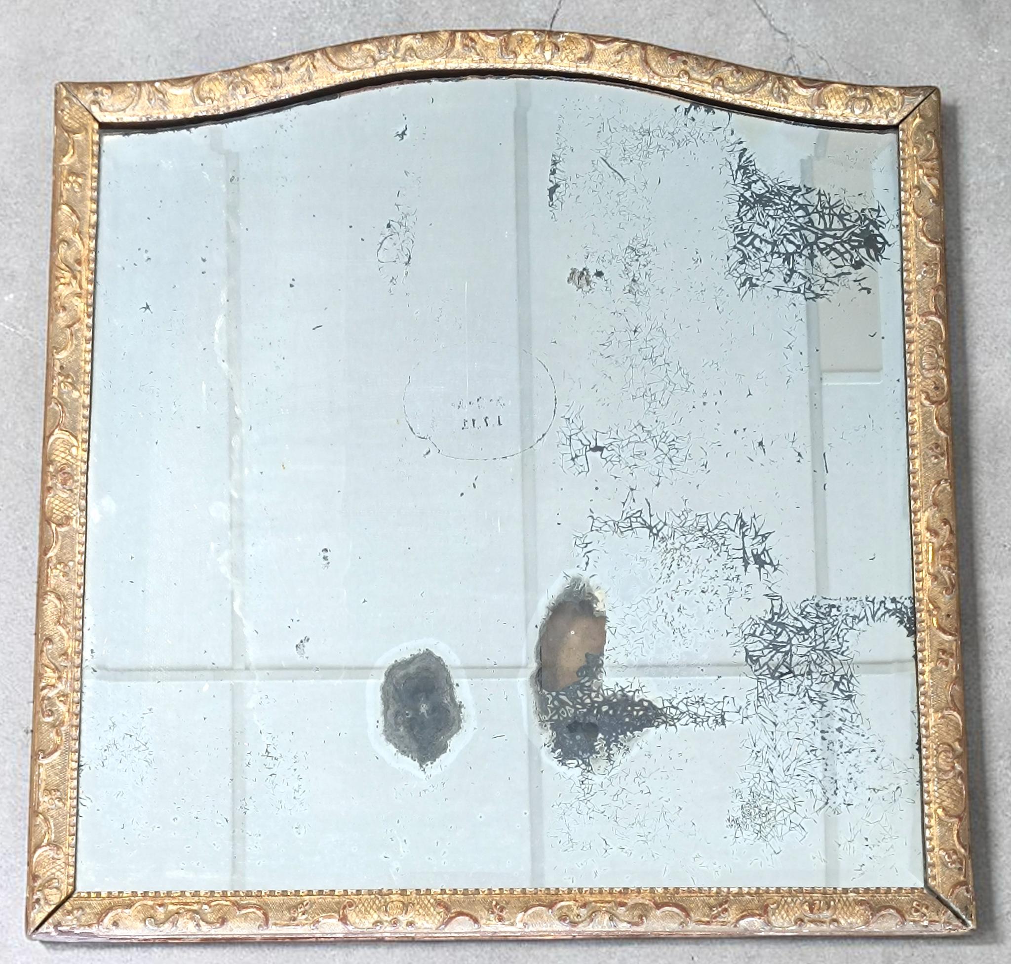 Un miroir ancien - Dimensions: 60x62cm | Miroirs: enchères