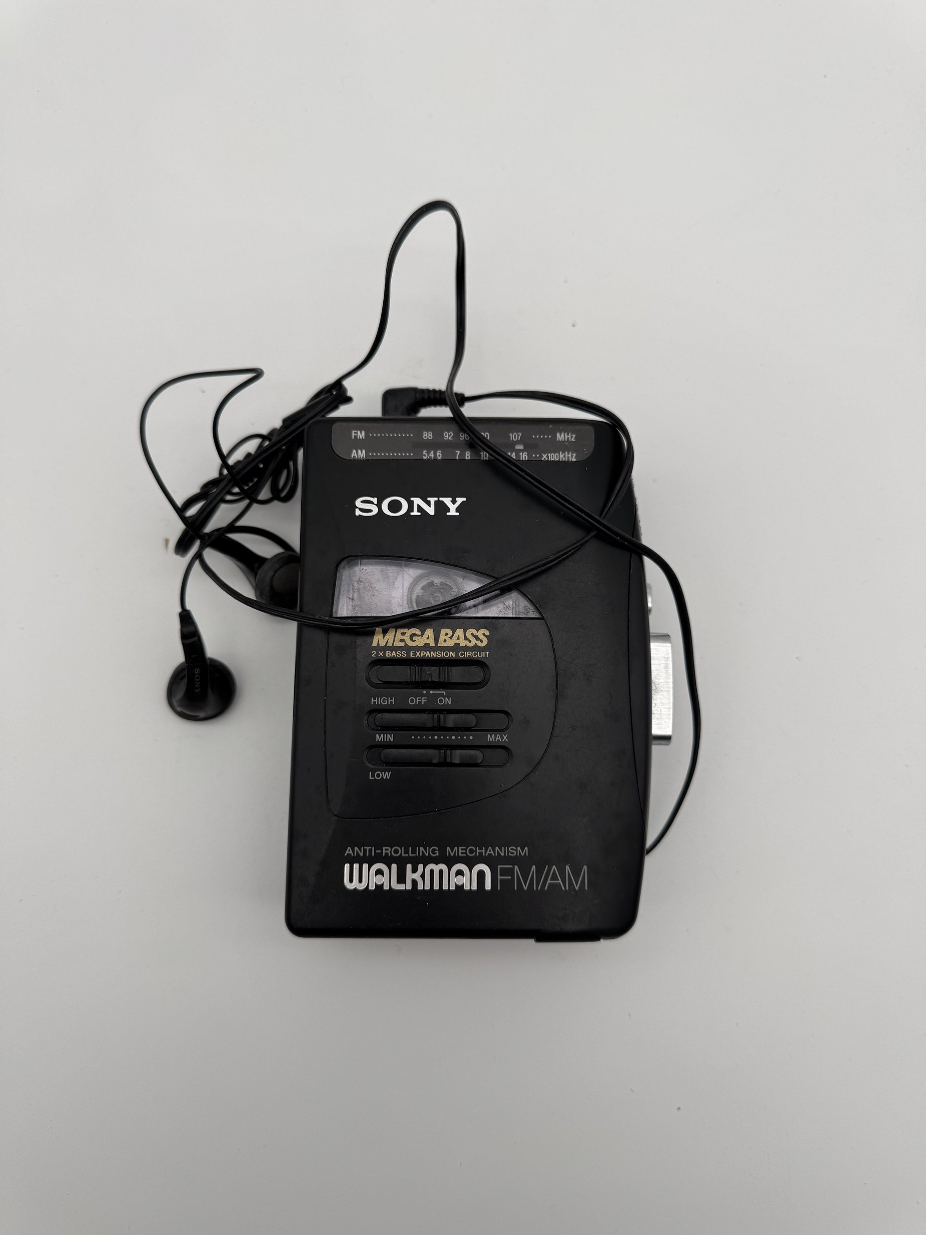 Sony - Walkman FM/AM Mega BassPortable cassette playe... | Music: bids