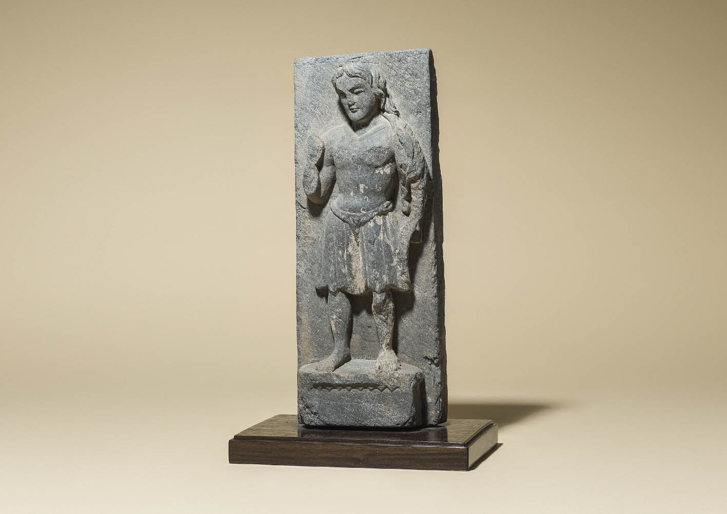 Gandhara Brahmin, H44.7xL26.1x19.8cm(piédest... | Archéologie: enchères