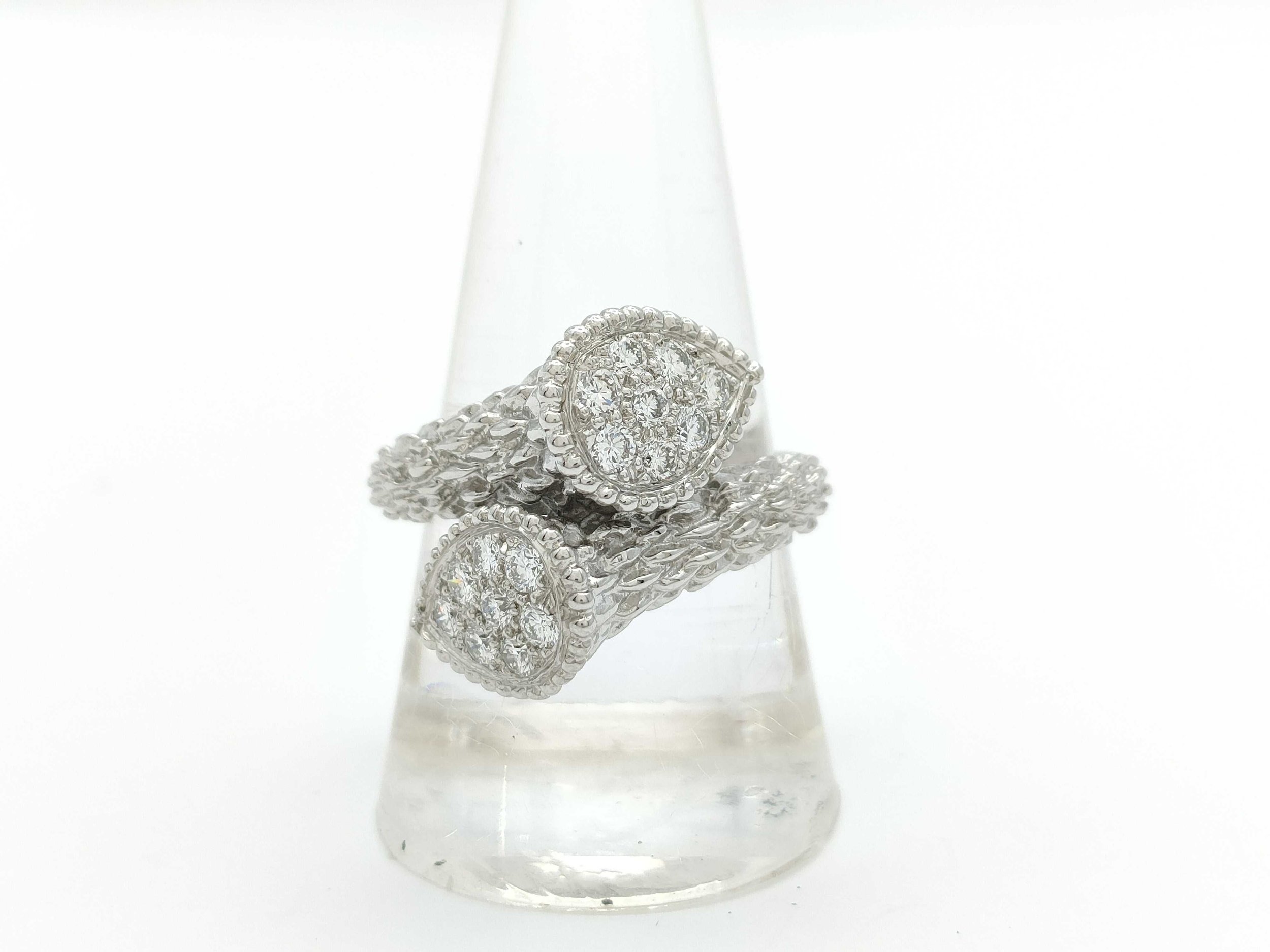 Bague Boucheron Serpent Bohème Toi et Moi en or b... | Bagues: enchères