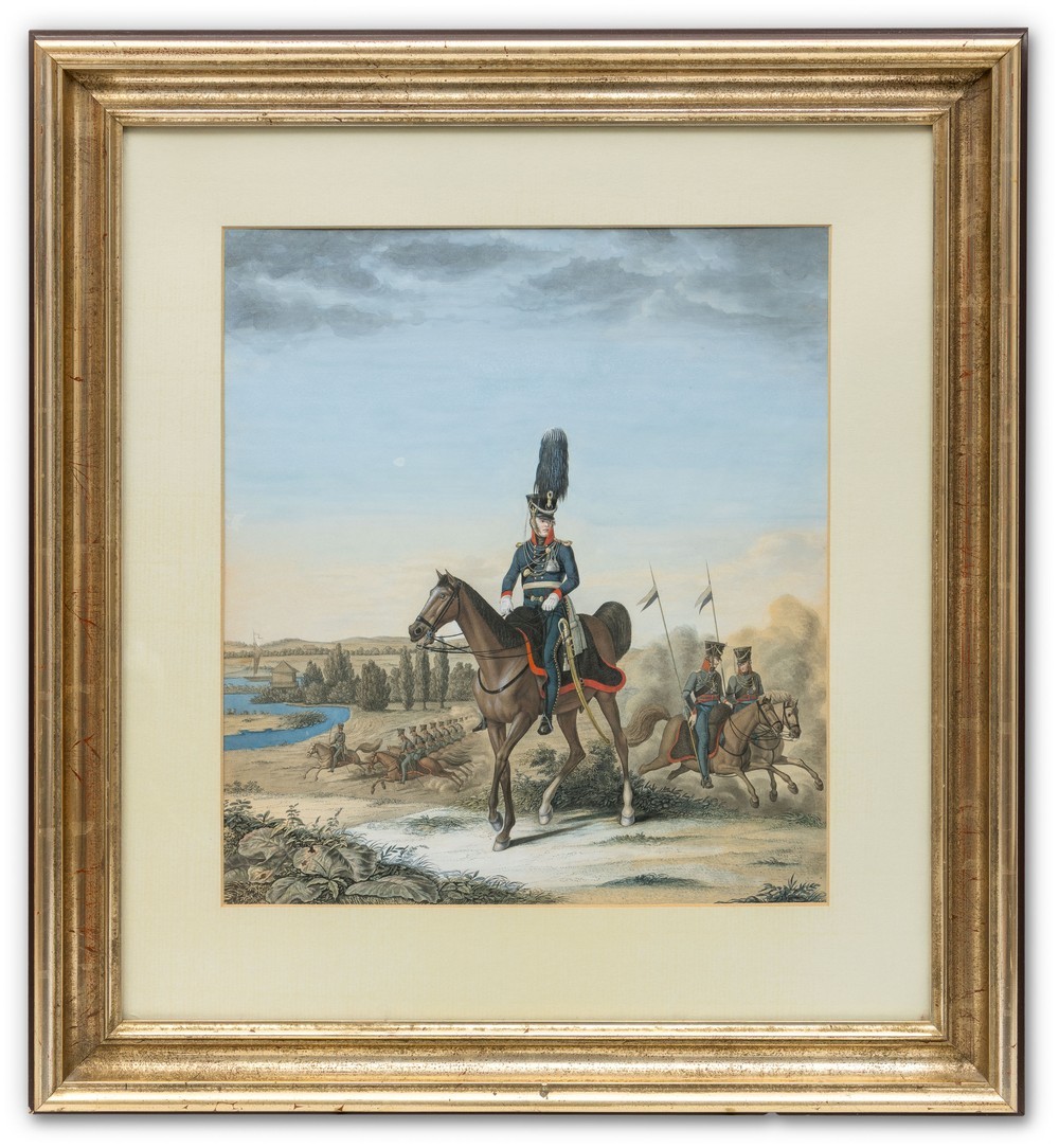 Prussian officer of a cavalry regi... | Old Masters (before 1870): bids