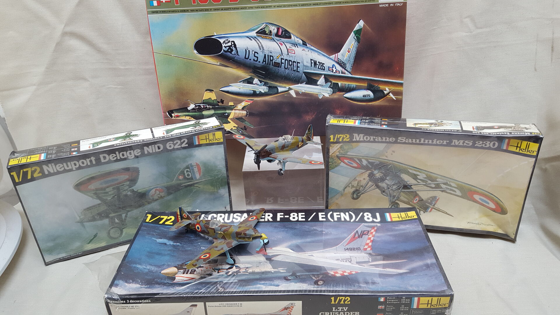 AVIONS 1/72 : lot de 4 boites d'avi... | Jouets et maquettes: enchères