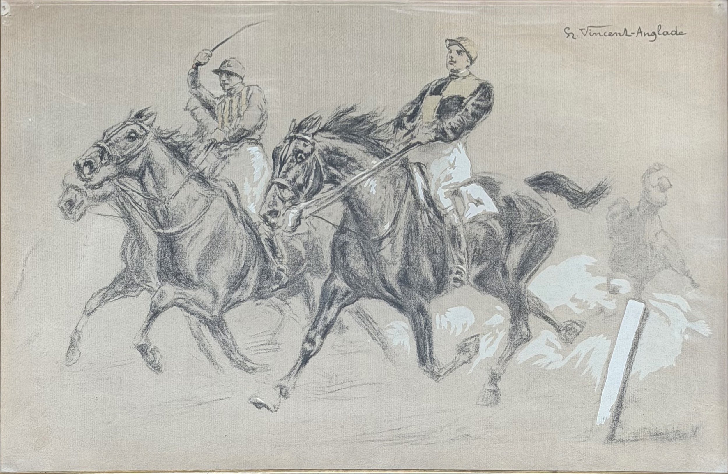 Henri Vincent ANGLADE (1876 - 1956) Les... | Tableaux anciens: enchères