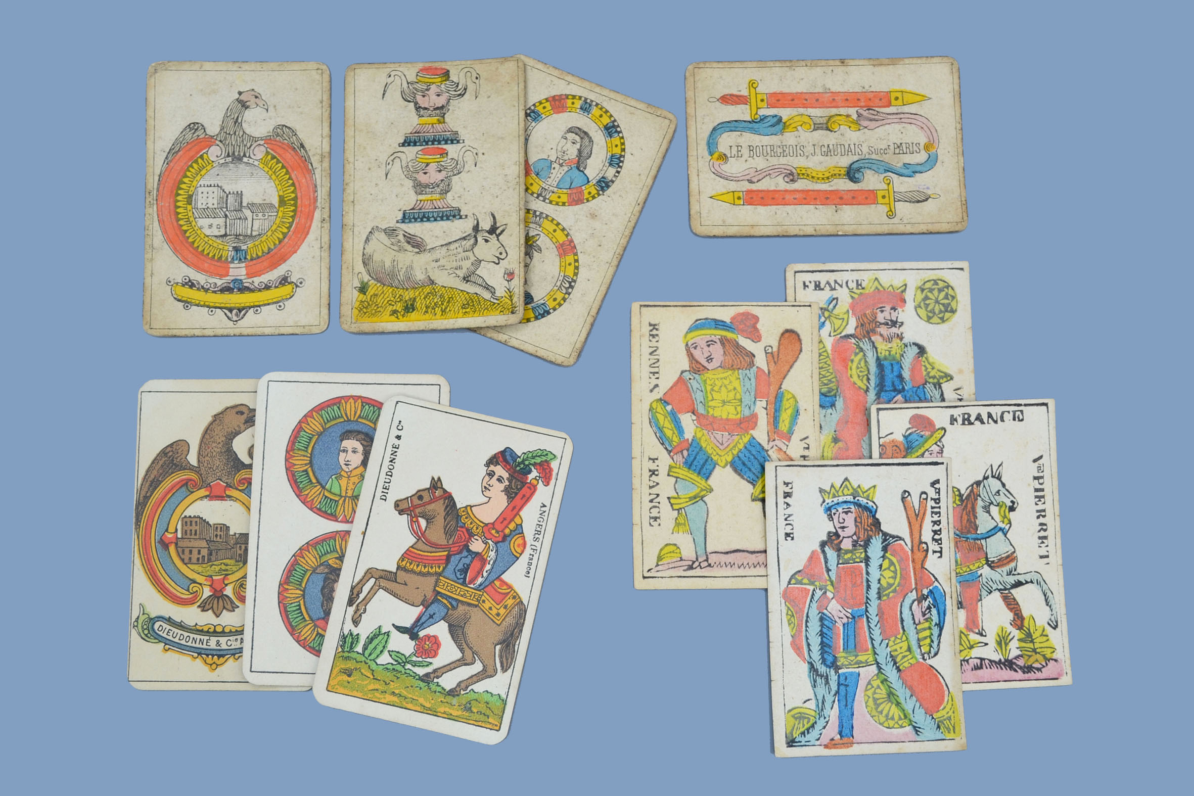 FRANCE - COULEURS ESPAGNOLES1830/50... | Jouets et maquettes: enchères