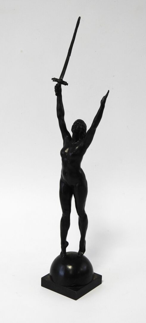 Émile GUILLAUME (1867-1942)La délivrance.Épreu... | Bronzes: enchères
