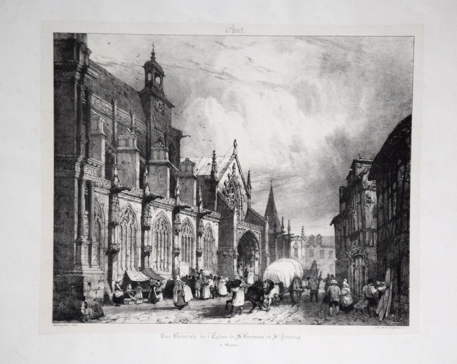 Richard Parkes Bonington (1802-1828)Giso... | Lithographies: enchères