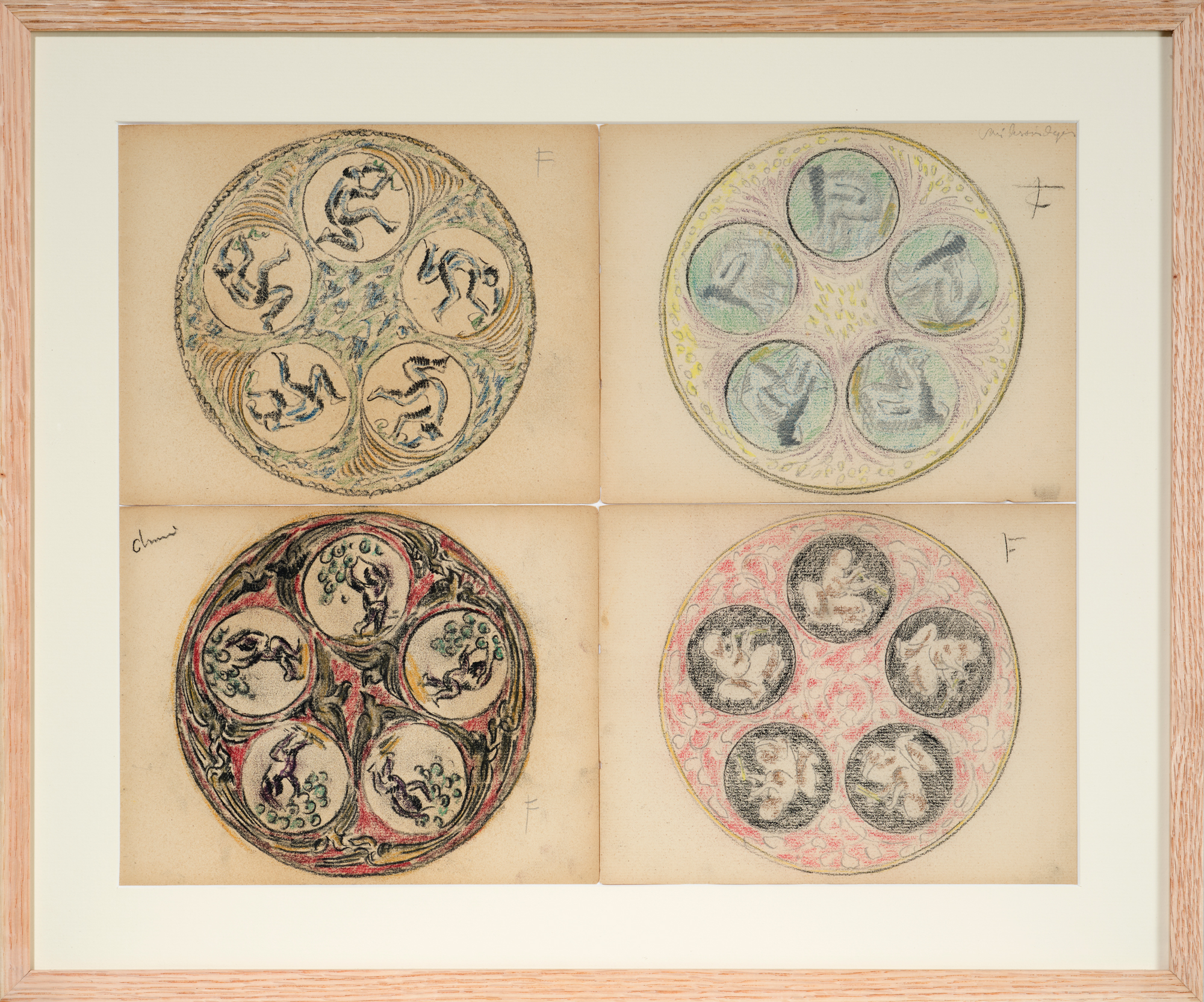 METTHEY André (1871-1920)Quatre dessins au cray... | Dessins: enchères