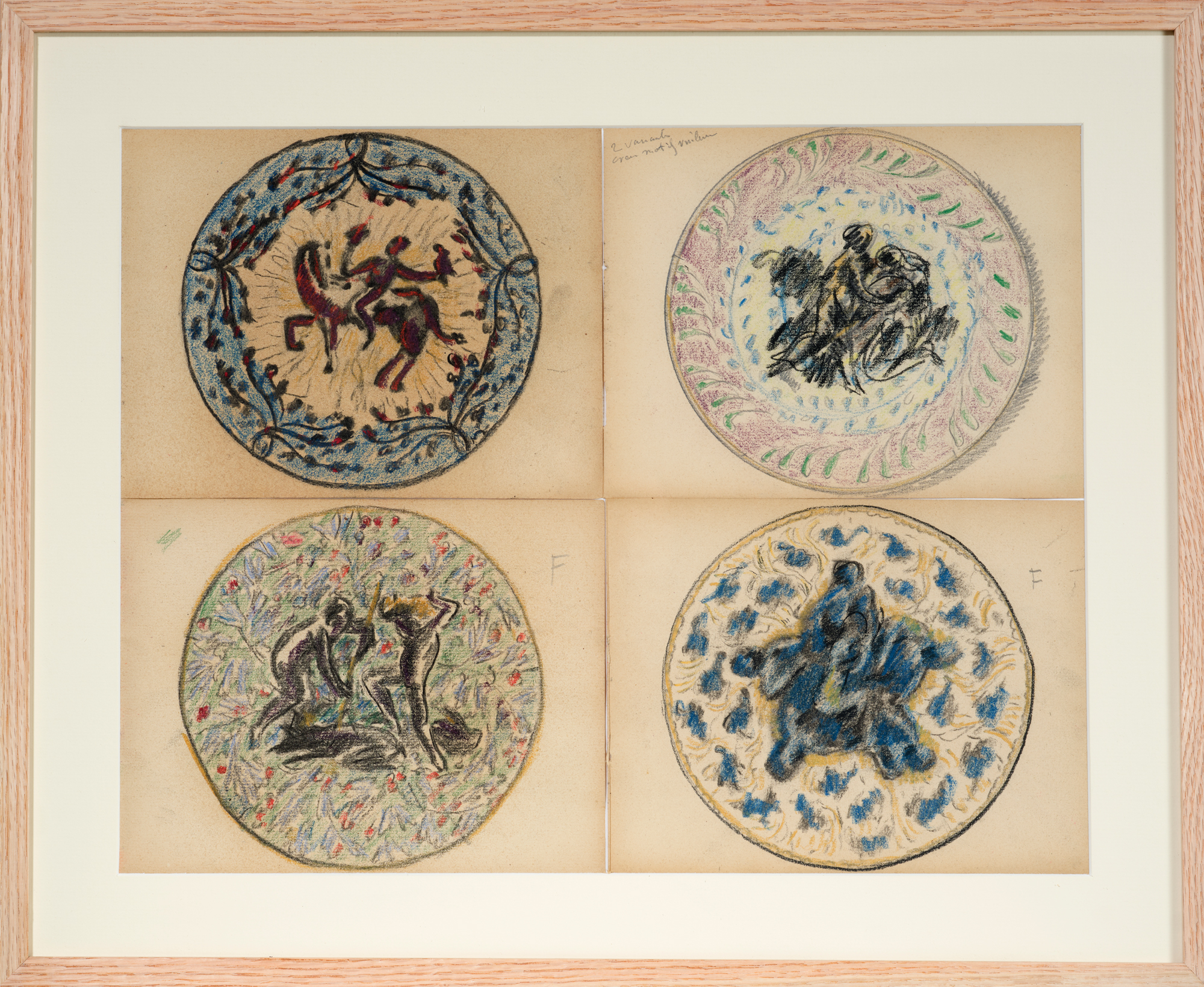 METTHEY André (1871-1920)Quatre dessins au cray... | Dessins: enchères