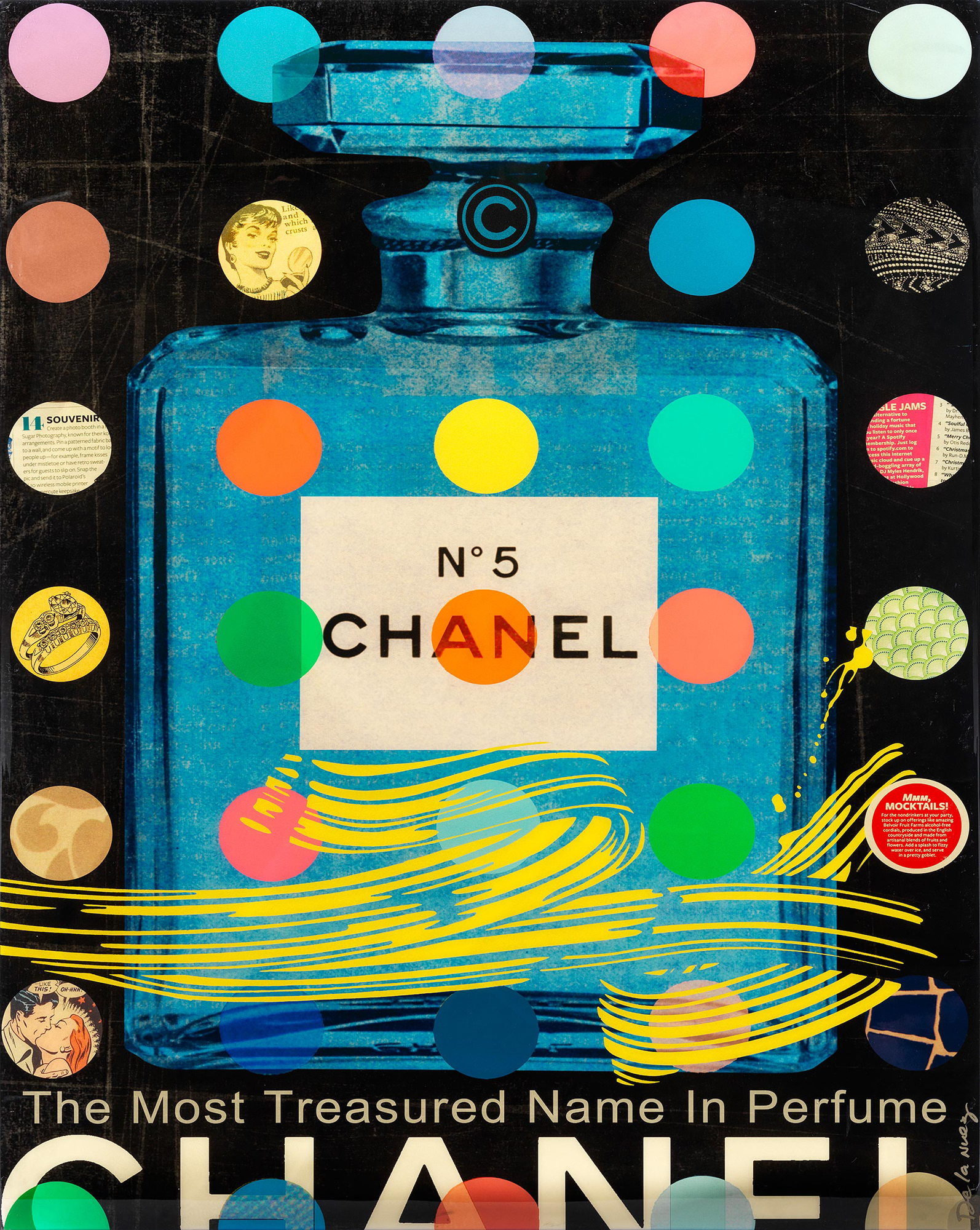 Nelson De La Nuez, né en 1959CHANEL N°5 BLAC... | Street Art: enchères