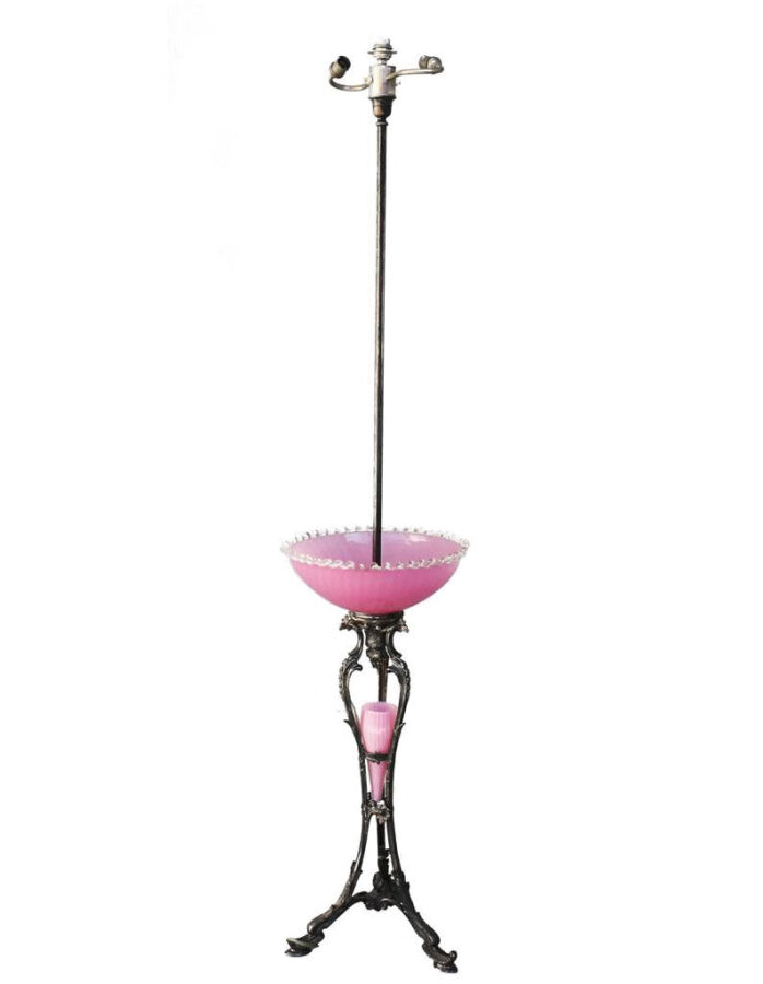 CHRISTOFLE Rocaille-style lamp base in si... | Lamps and lanterns: bids