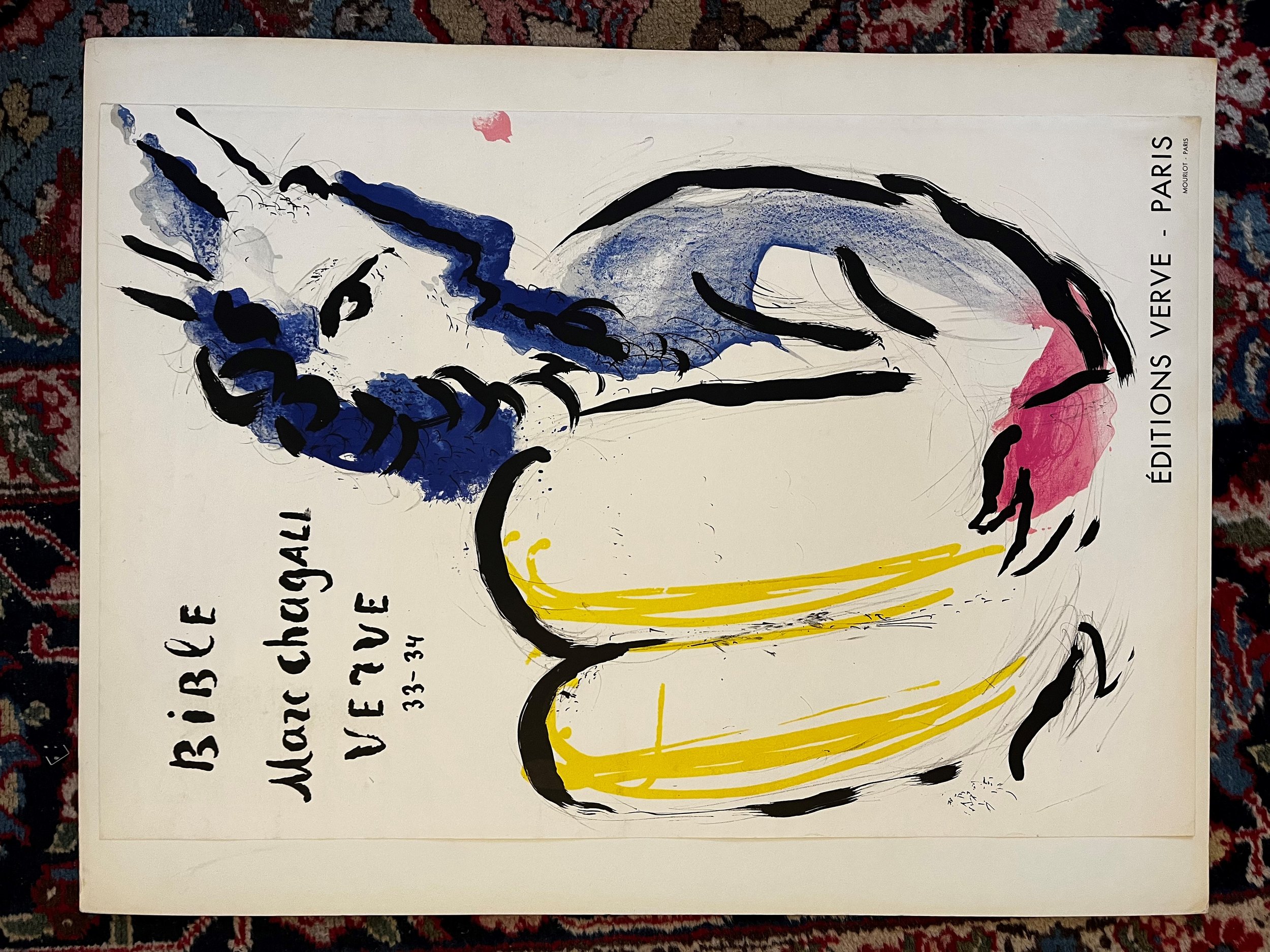 CHAGALL Marc. Marc Chagall Bible Verve 33 – 34. Editions ... | enchères