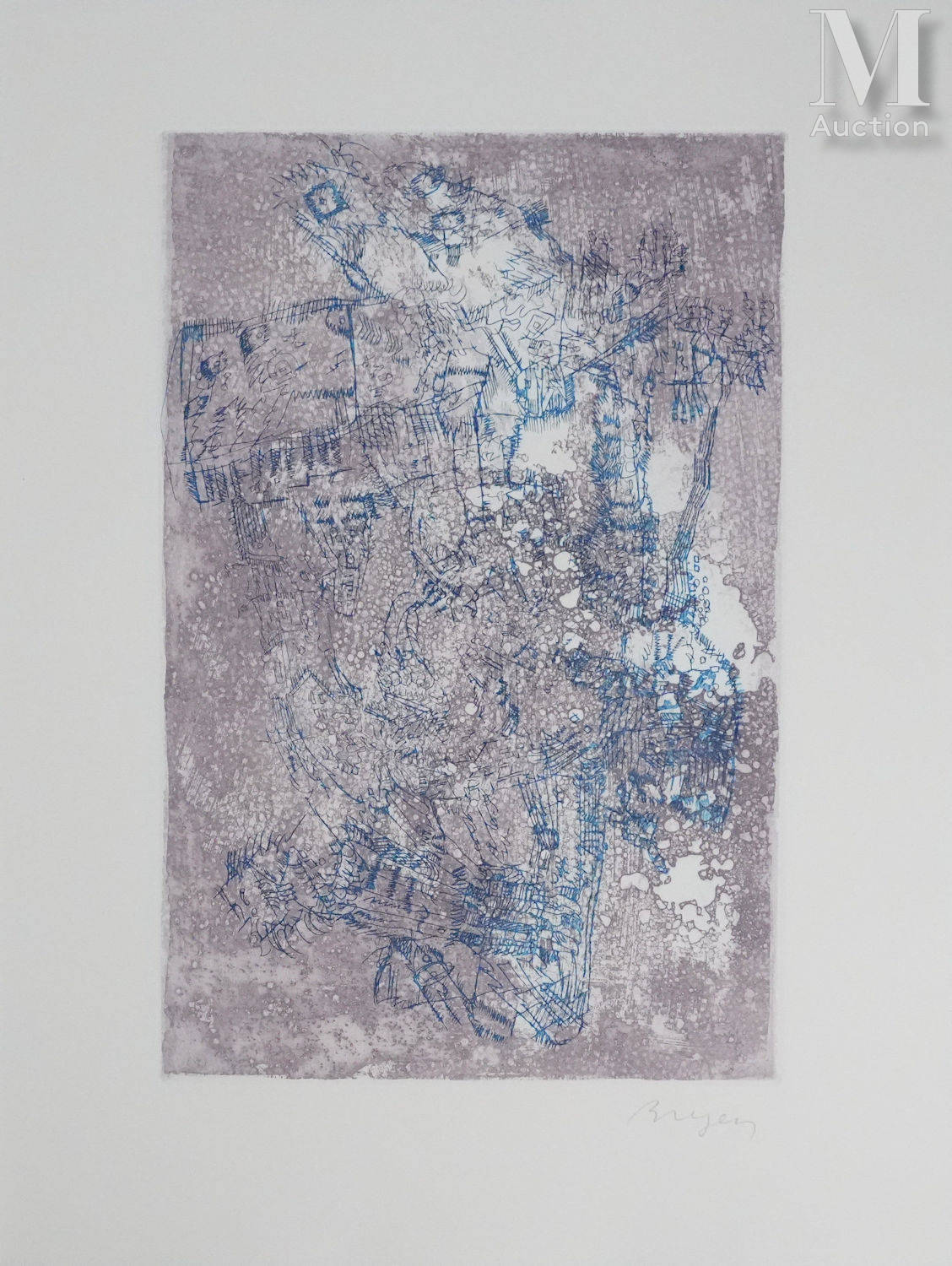 BRYEN Camille (1907-1977) Gravure original... | Lithographies: enchères