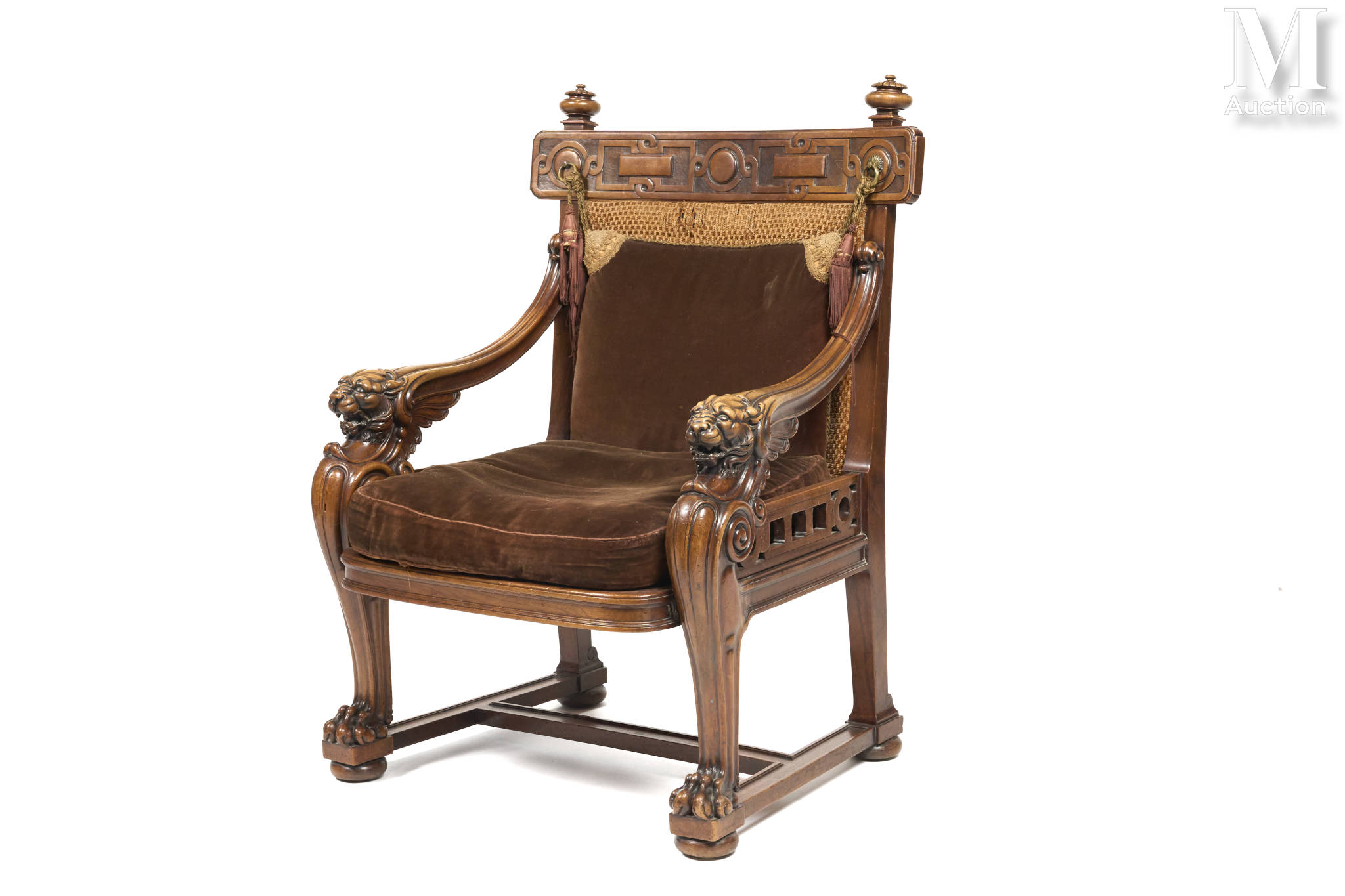 Fauteuil de style Regency d’après Thomas Hope ... | Fauteuils: enchères
