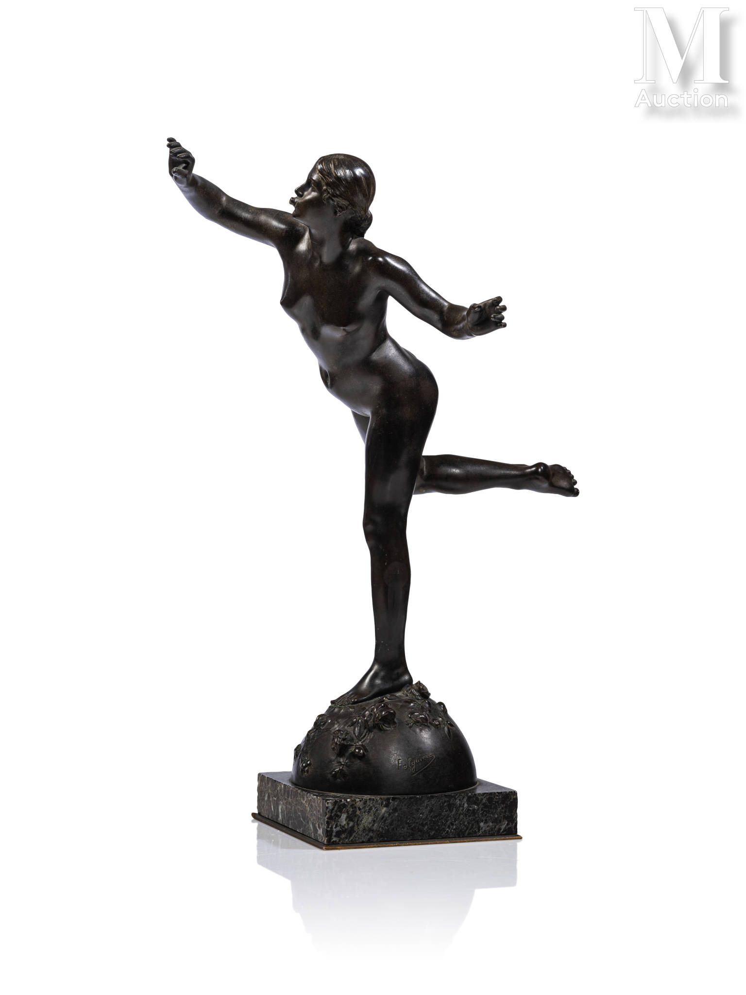Alexandre FALGUIERE (Toulouse 1831- Paris 1900)... | Bronzes: enchères