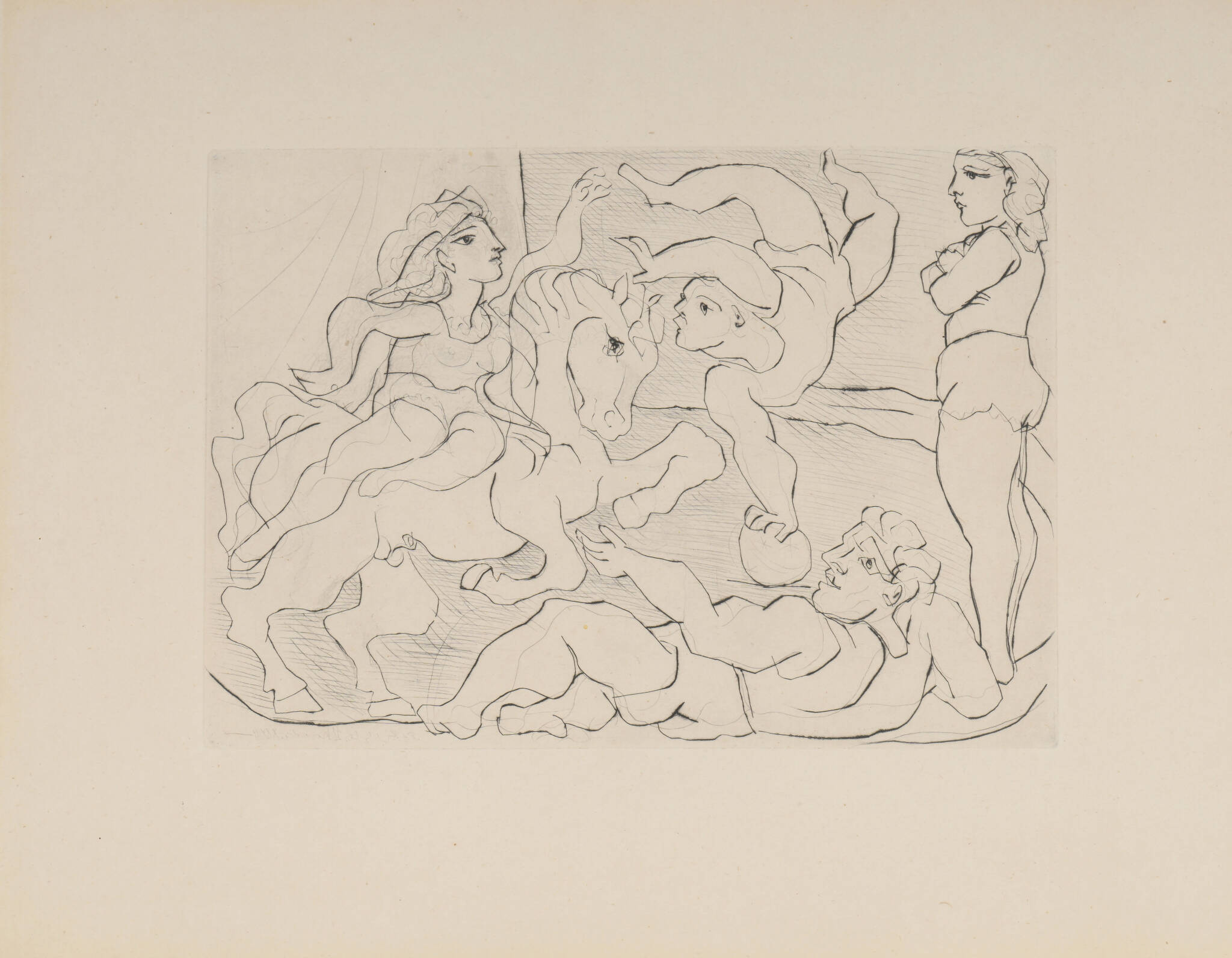 PICASSO Pablo, 1881-1973 Le Cirque. Répét... | Lithographies: enchères