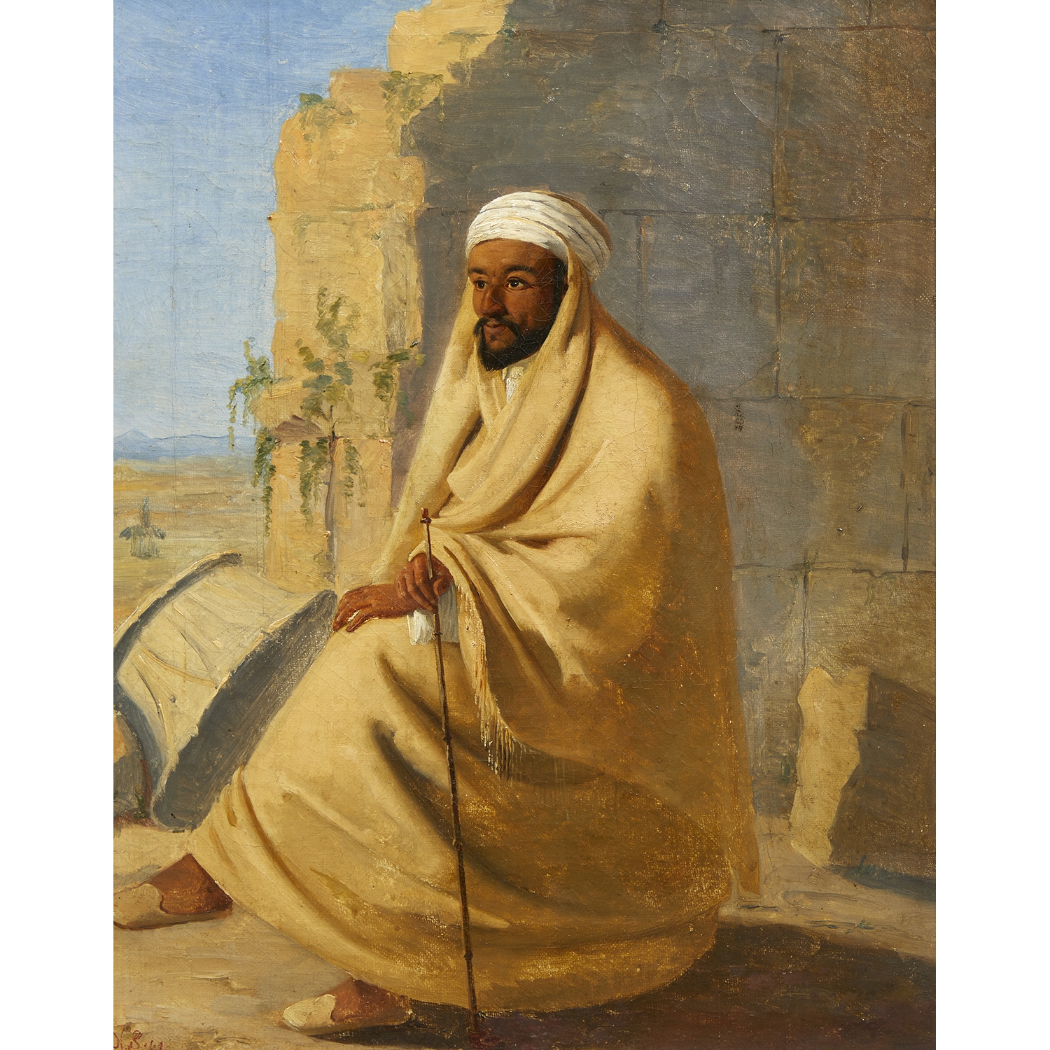 NIELS SIMONSEN (1807-1885)BÉDOUIN ASSI... | Tableaux anciens: enchères