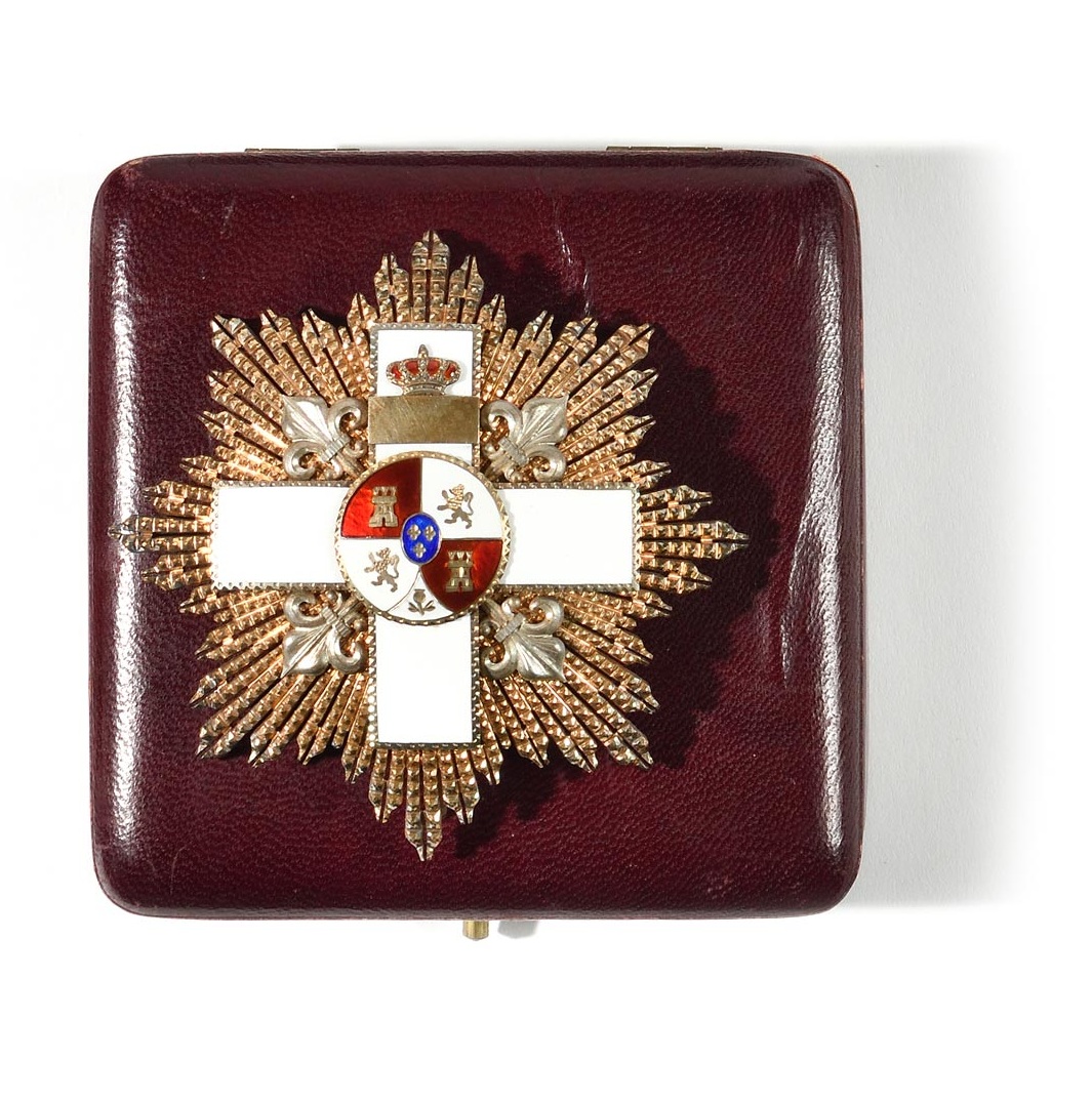 SPAINORDER OF MILITARY MERITGrand Cross plaqu... | Histo medals: bids