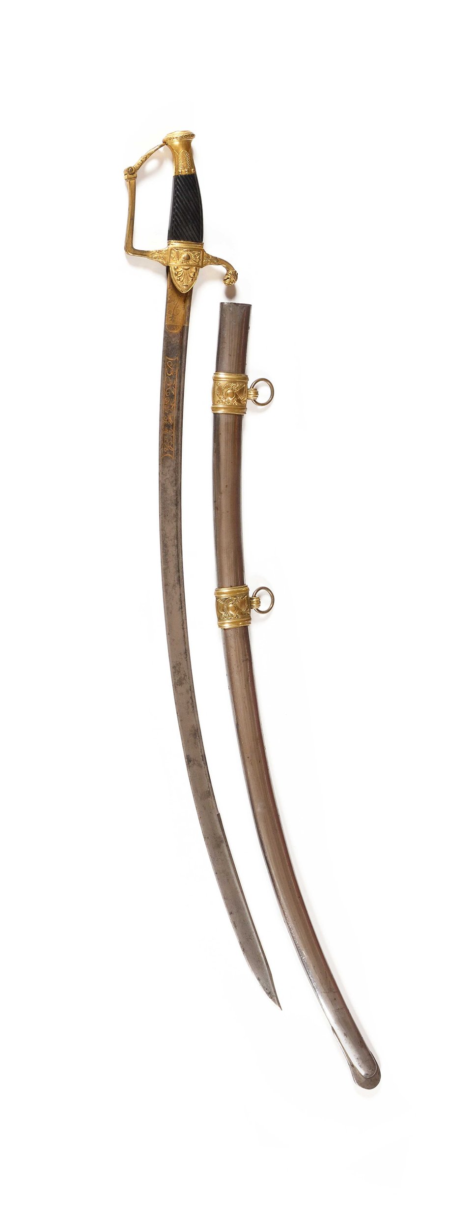 Sabre d'officier d'état-major type vendémiaire An ... | Armes: enchères