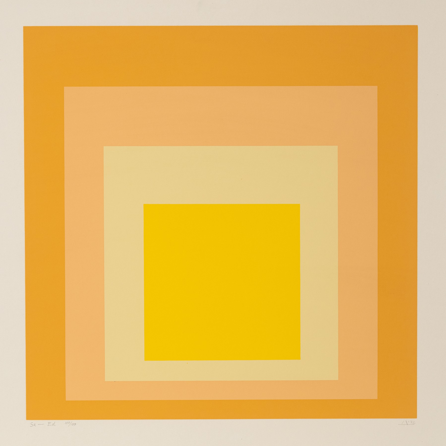 Albers, JosefBottrop, 1880 - New Haven, 1976Blattgröße: 50... | bids