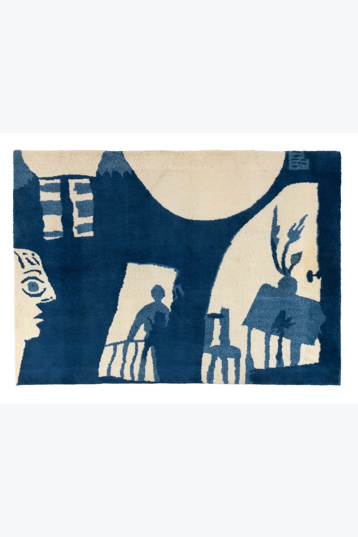 Pablo Picasso (1881-1973)JacquelineCarpetWool... | Tapestries: bids