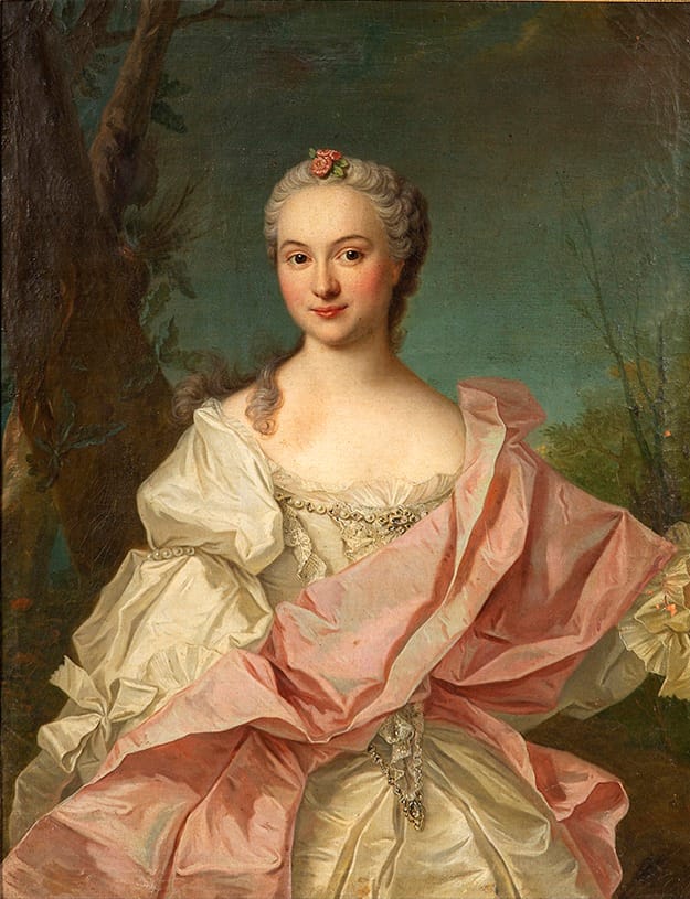French School, c. 1740—Circle of Jean-Marc NattierPortrait ... | bids