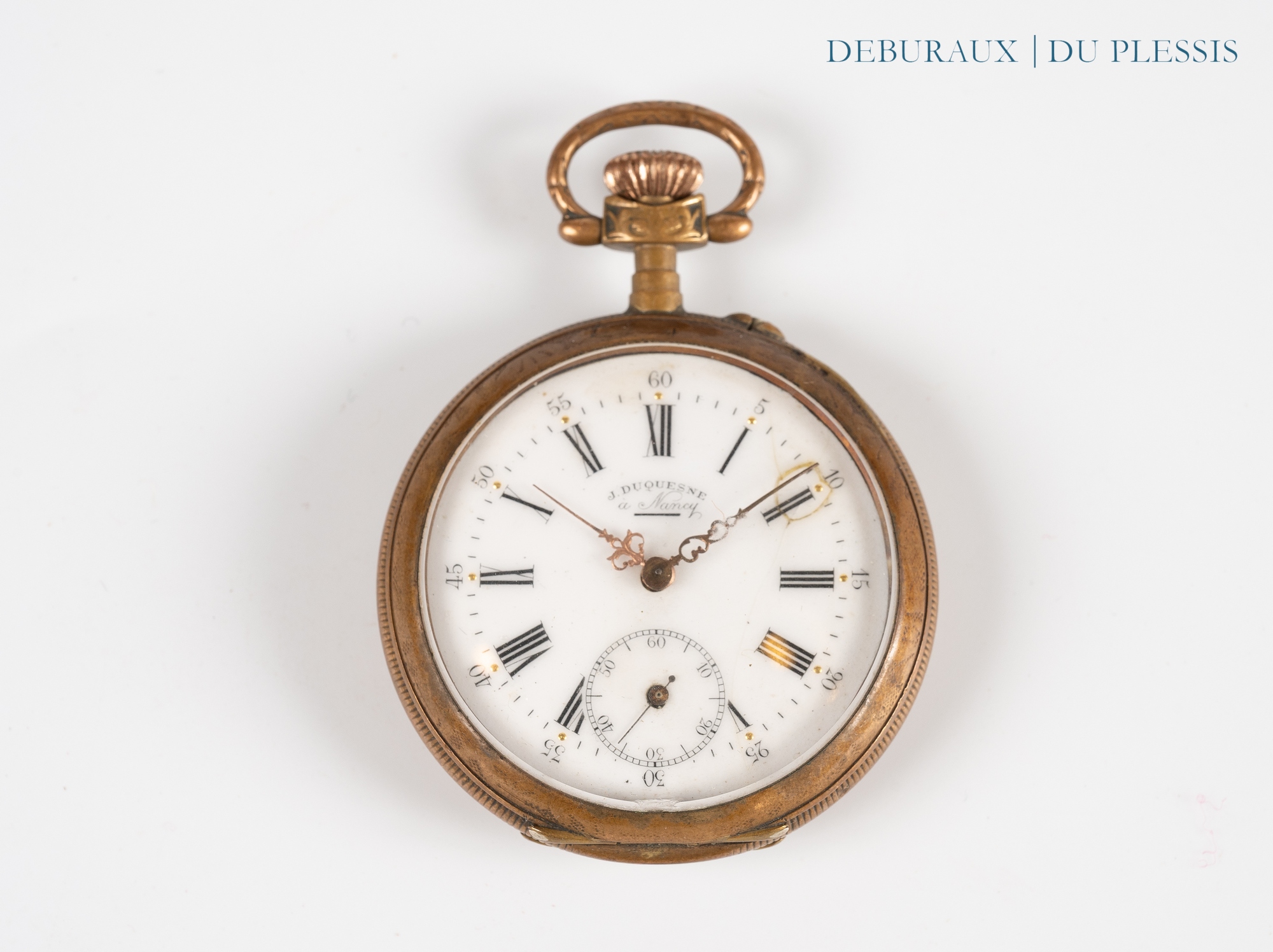 Montre de gousset en métal doré... | Montres gousset et poche: enchères